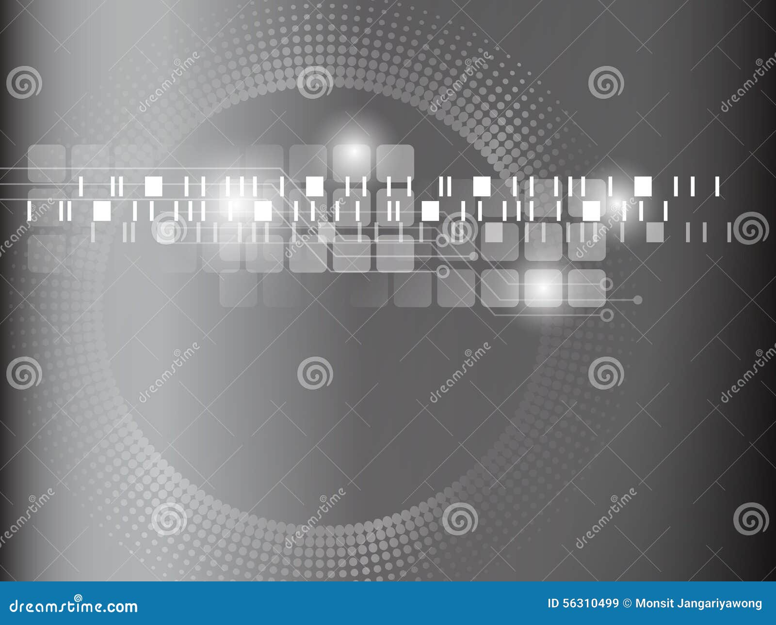 Abstract Technology Line Vector Background Stock Vector - Illustration ...