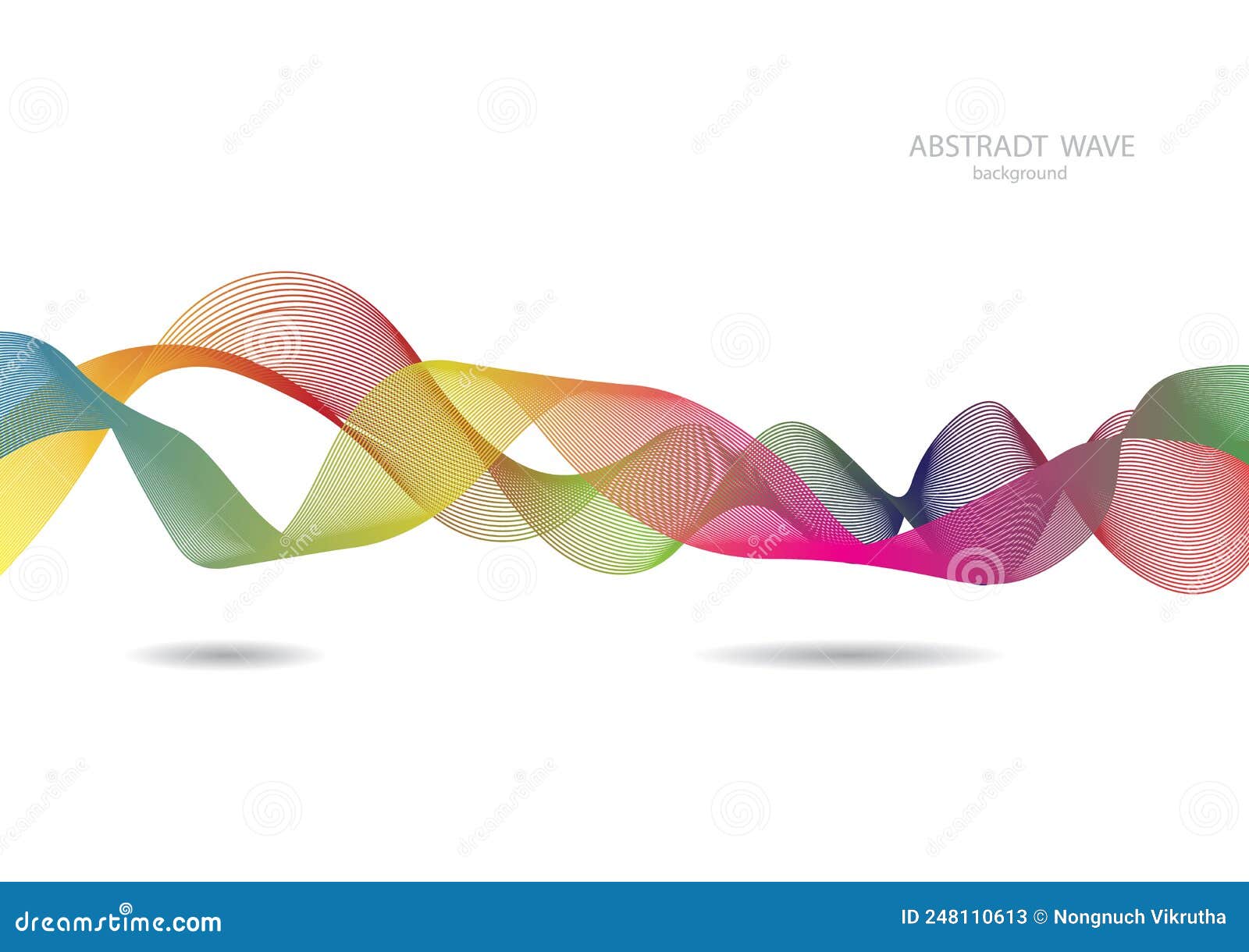 Abstract Technology Lines Backgrounds by Wave Lines Background. Stock ...