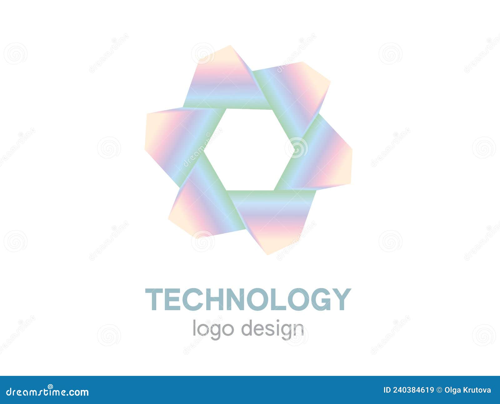 Abstract technology logo stock vector. Illustration of symbol - 240384619