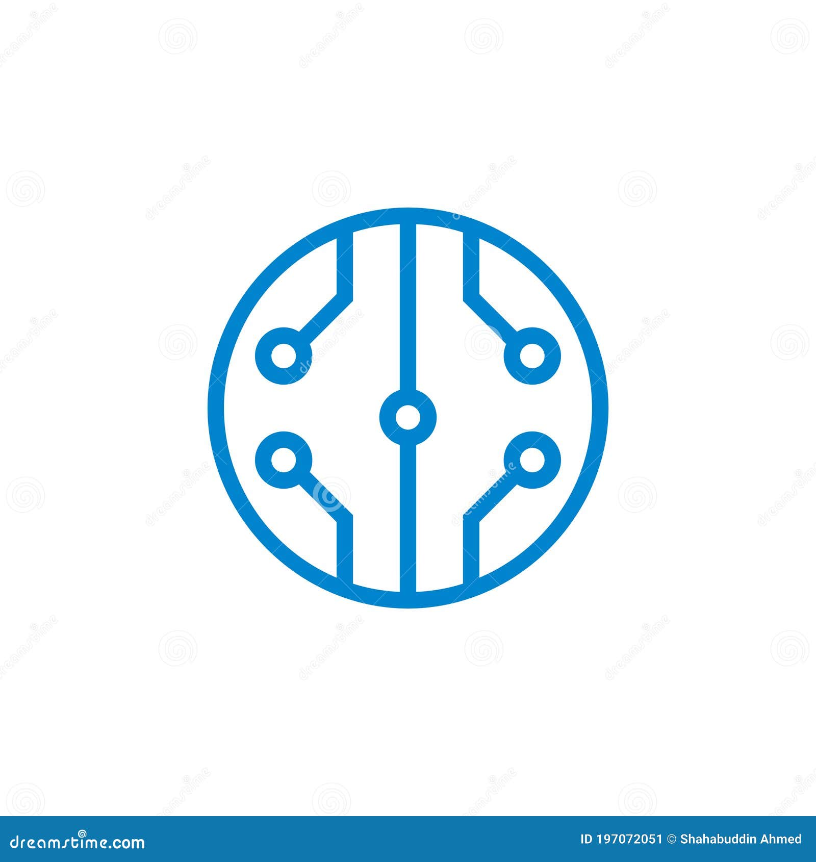 Abstract Technology Logo. Network, Internet, Computer Logo or Icon ...