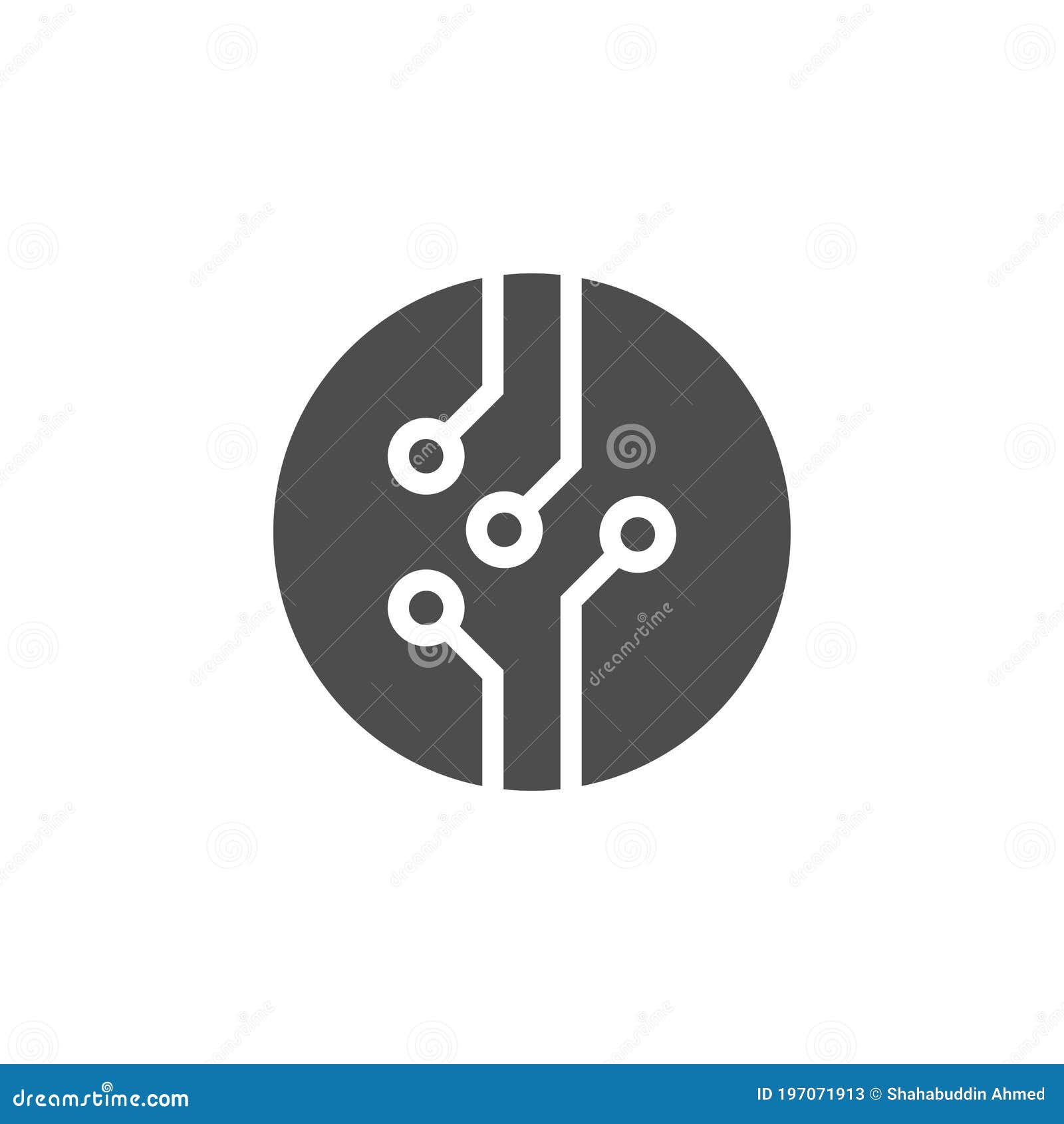 Abstract Technology Logo. Network, Internet, Computer Logo or Icon ...
