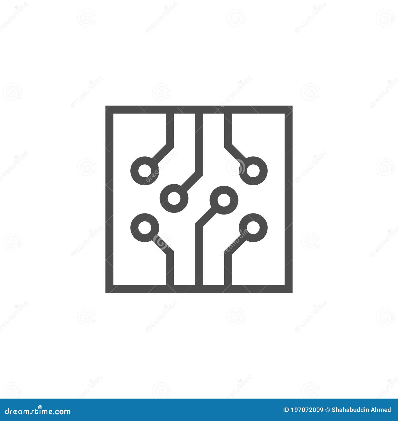 Abstract Technology Logo. Network, Internet, Computer Logo or Icon ...