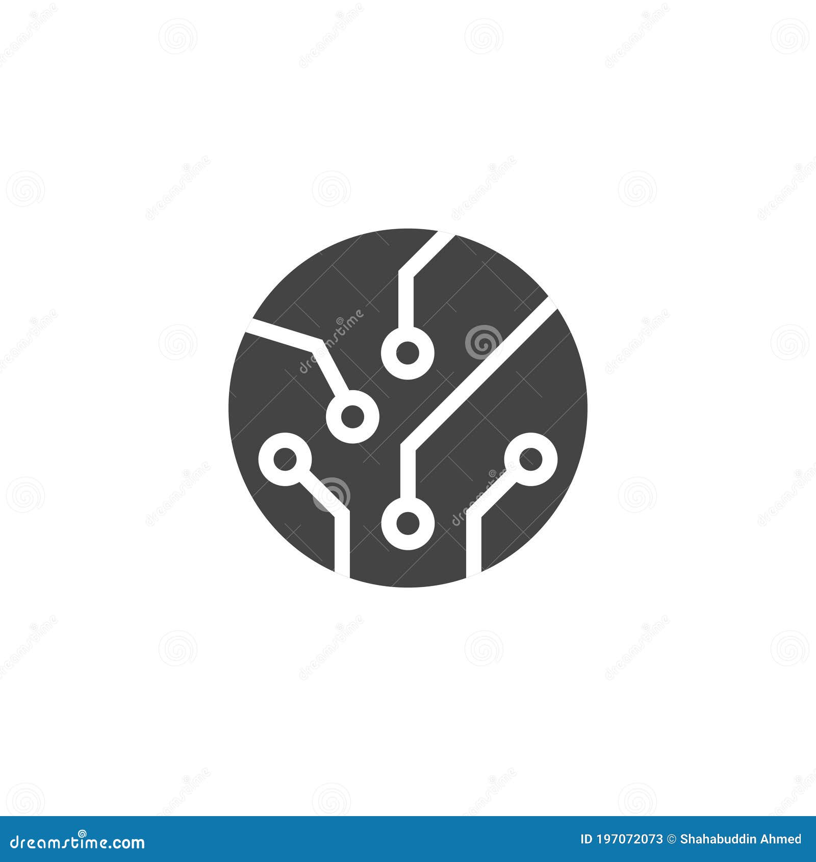 Abstract Technology Logo. Network, Internet, Computer Logo or Icon ...