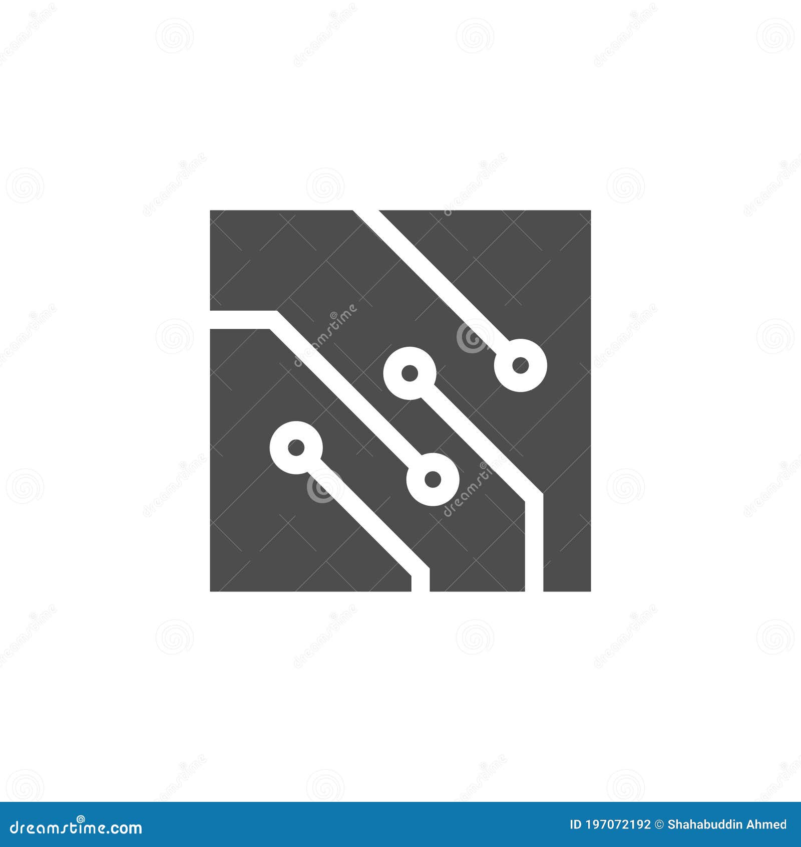 Abstract Technology Logo. Network, Internet, Computer Logo or Icon ...