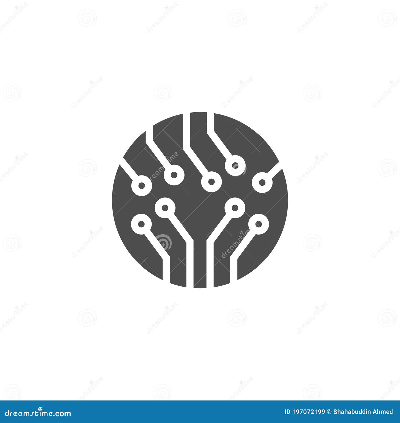 Abstract Technology Logo. Network, Internet, Computer Logo or Icon ...