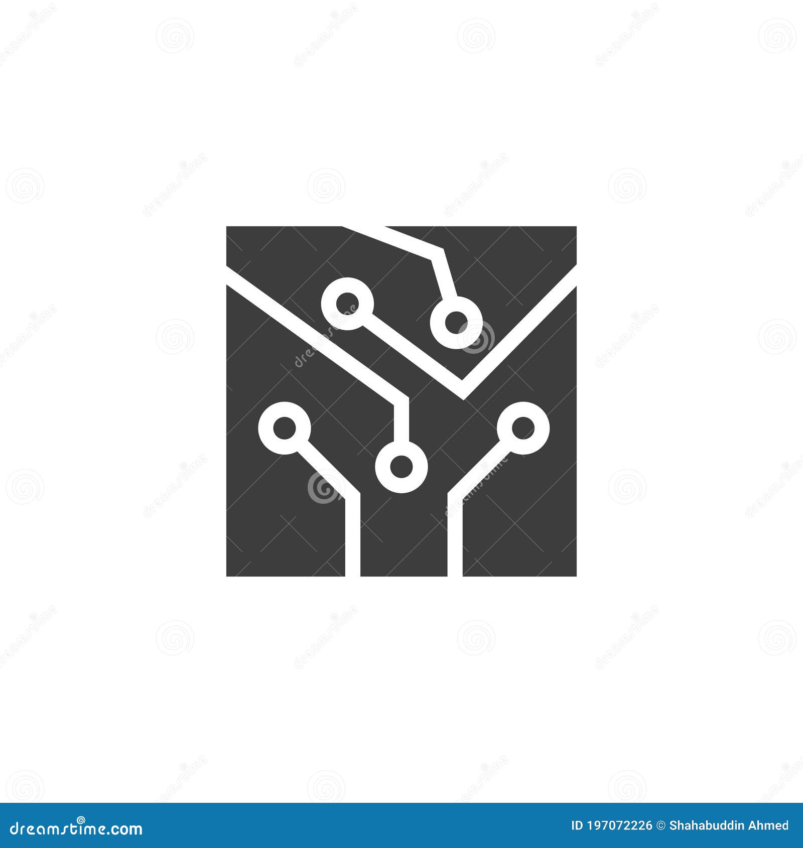 Abstract Technology Logo. Network, Internet, Computer Logo or Icon ...