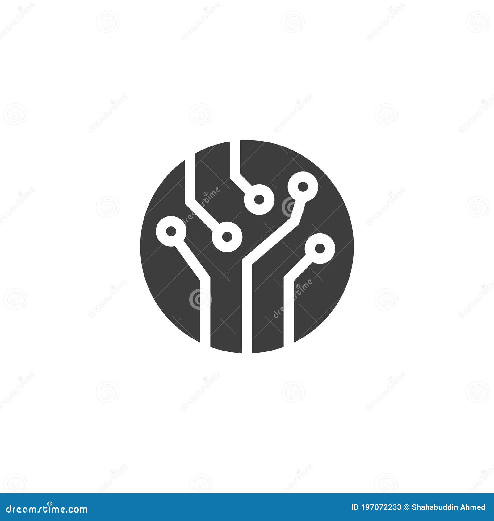 Abstract Technology Logo. Network, Internet, Computer Logo or Icon ...