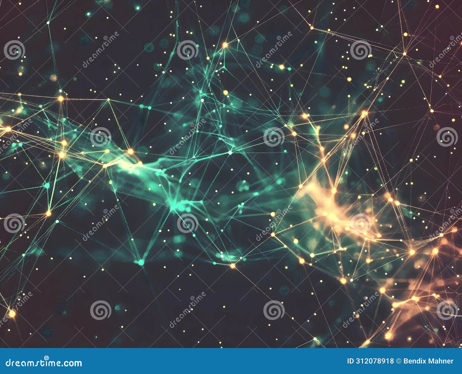 Abstract Technology Network Resilience Background - Digital Connection ...