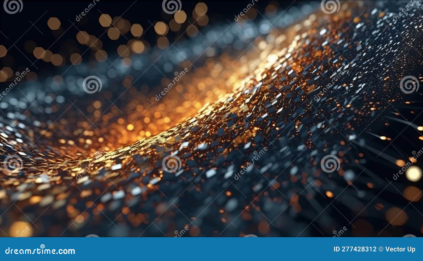 Abstract Technology Particles Mesh Background. Generative AI Stock ...