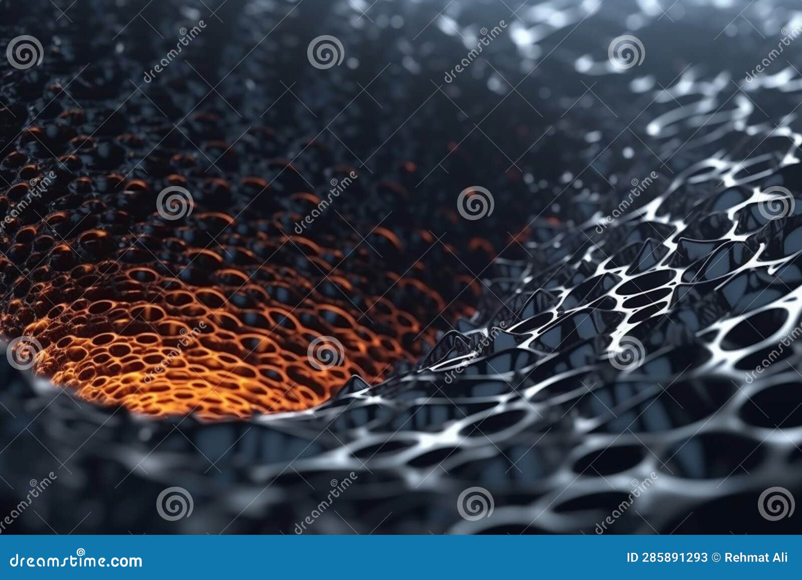 Abstract Technology Particles Mesh Background with Vivid Graphite ...
