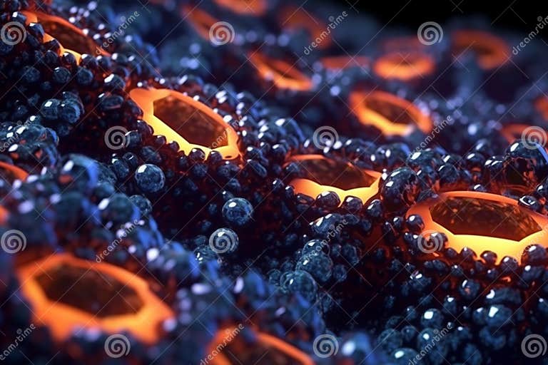 Abstract Technology Particles Mesh Background with Vivid Graphite ...