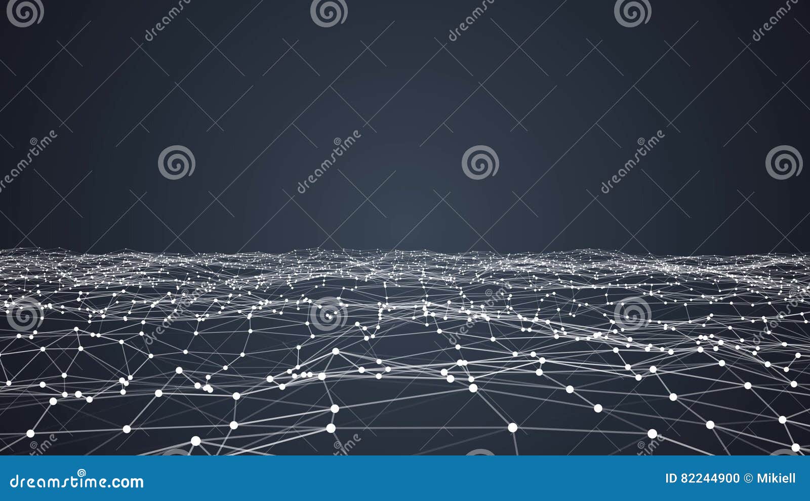 Abstract Technology Plexus Stylish Dynamic Digital Background. Stock ...