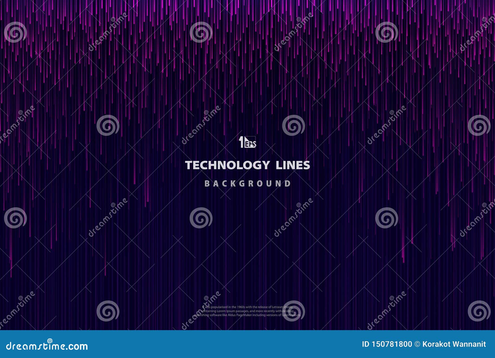 Abstract Technology Purple Pink Lines Pattern Design of Elements Design ...
