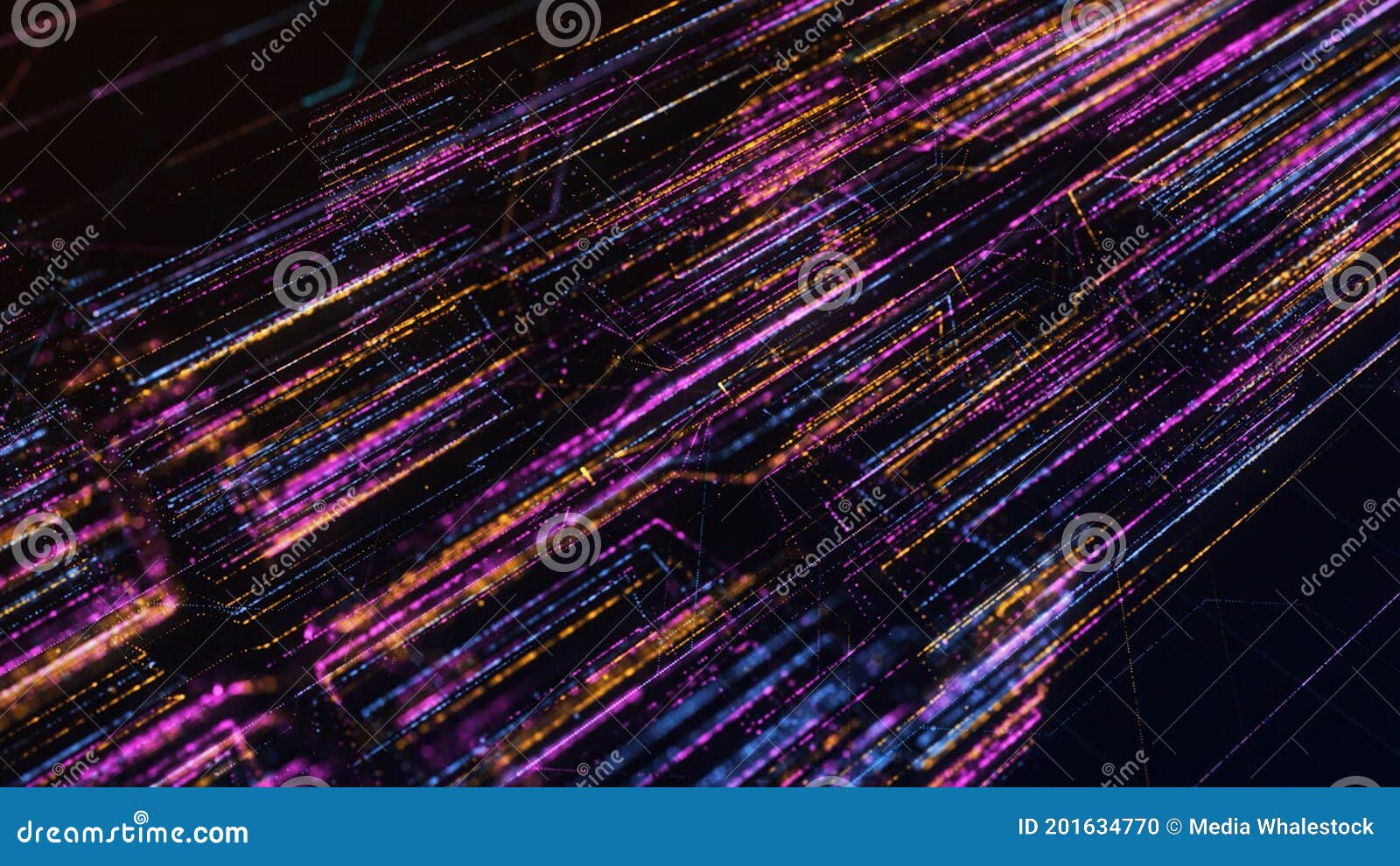 Abstract Technology and Science Backgrounds with Rays of Energy ...