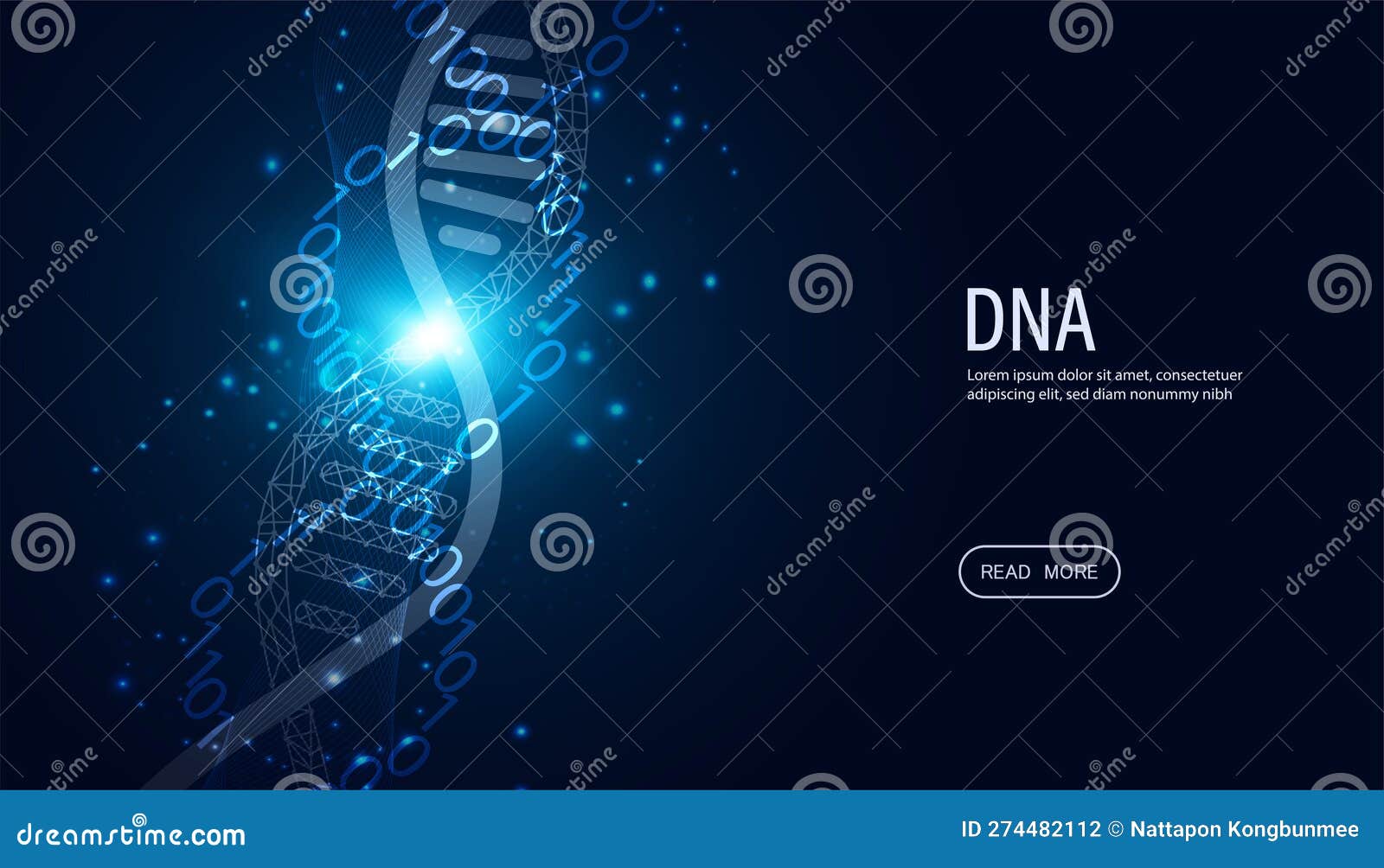 Abstract Technology Science Concept DNA Genes Genetic Editing Blended ...