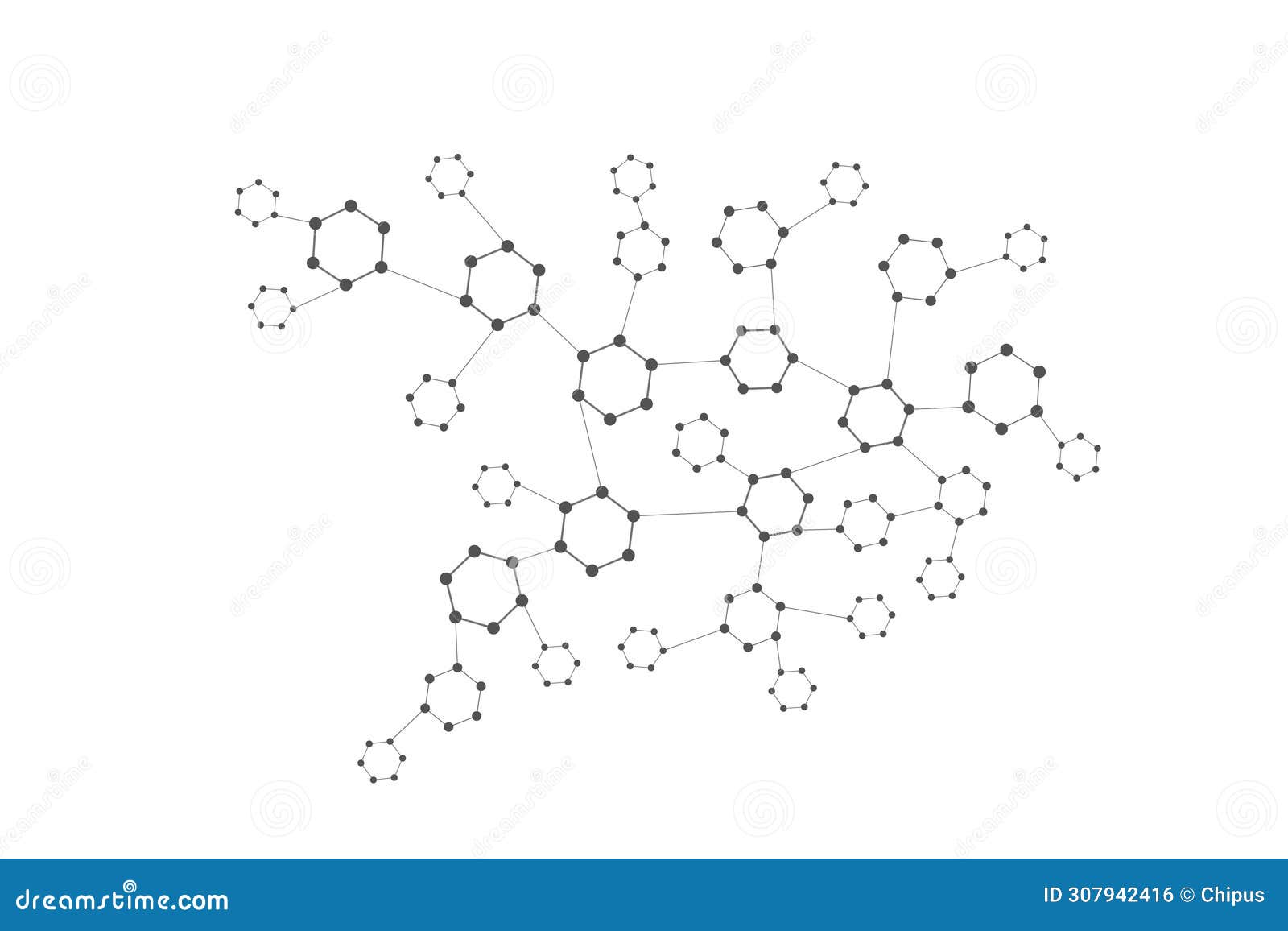 . Abstract Technology Shape. Science Abstract Shape with Copy Space ...
