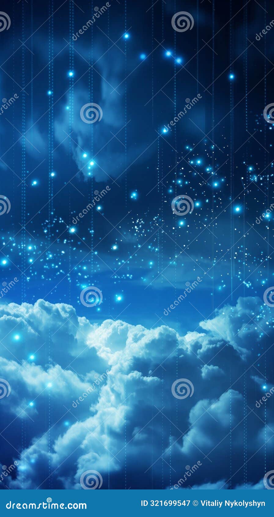 Abstract Technology Sky stock image. Image of data, technology - 321699547