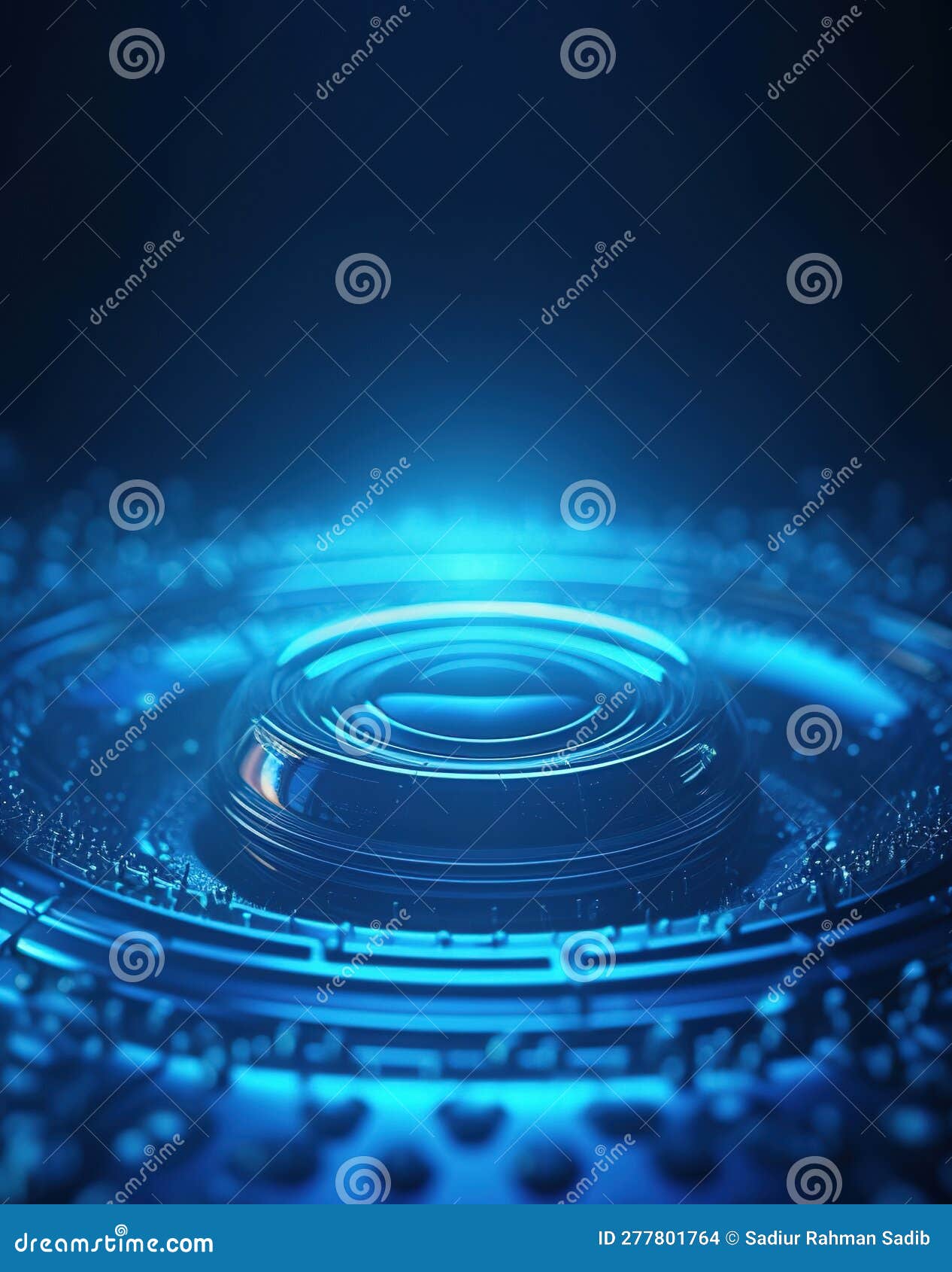 Abstract Technology Spotlight Blue Backgrounds with Spotlight. Stock ...