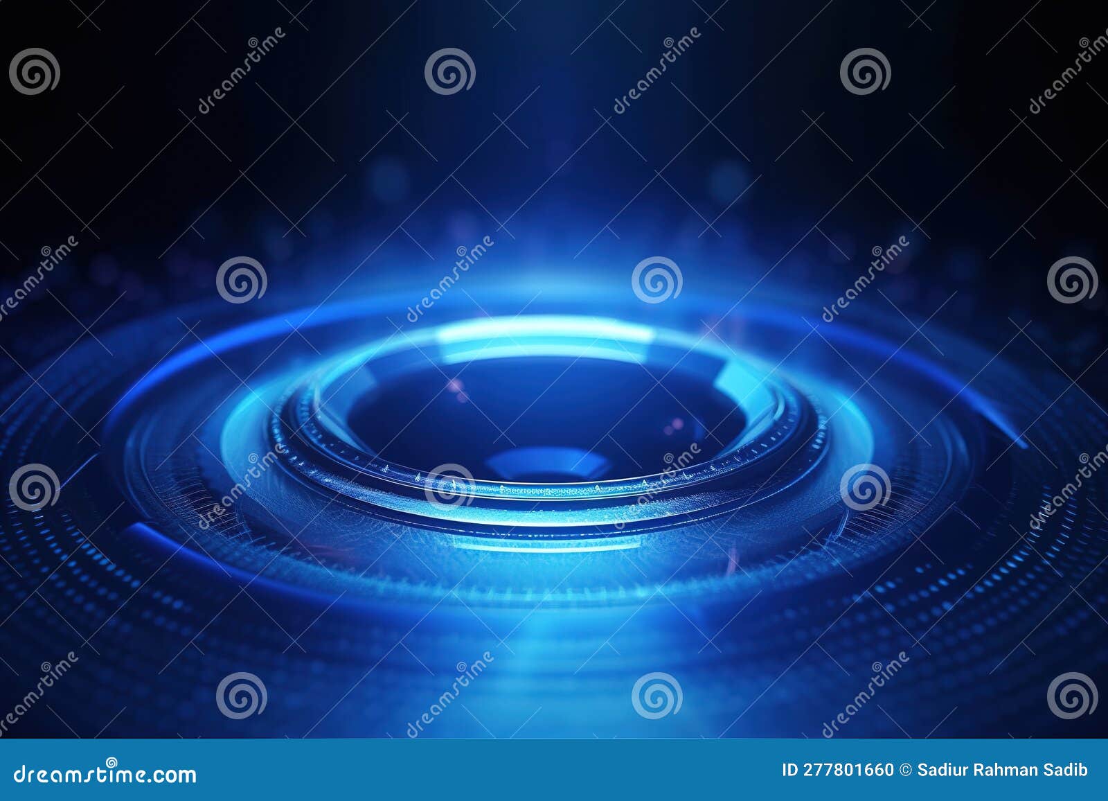 Abstract Technology Spotlight Blue Backgrounds with Spotlight. Stock ...