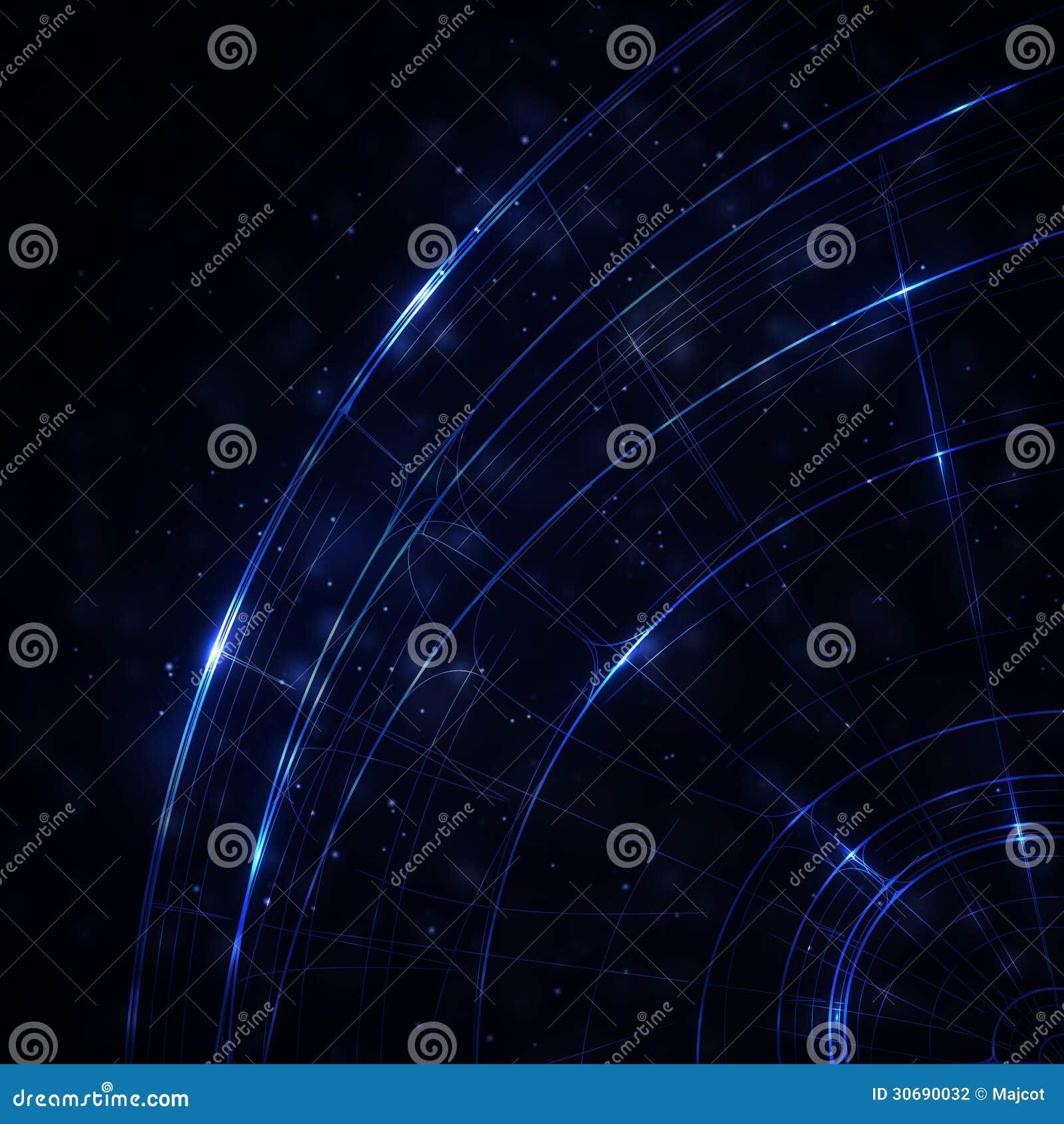 Abstract Technology, Technical Drawing Stock Vector - Illustration of ...