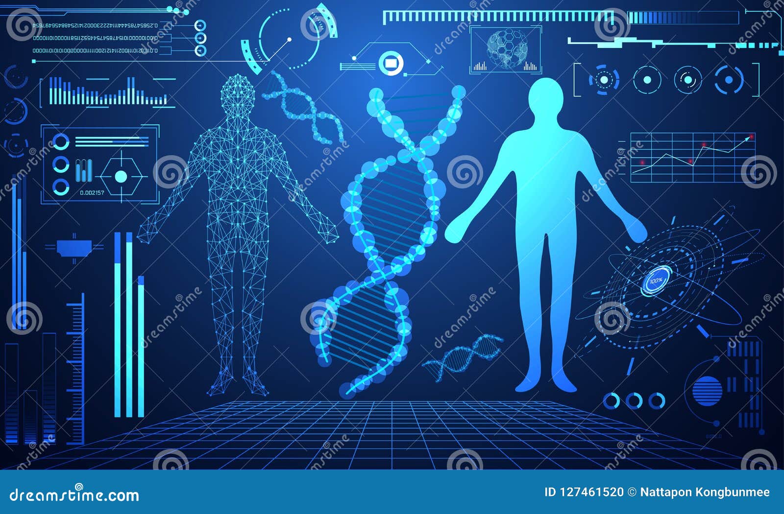 Abstract Technology Ui Futuristic Concept Human Digital DNA Heal Stock ... Abstract Technology Ui Futuristic Concept Human Digital DNA Heal Stock ...