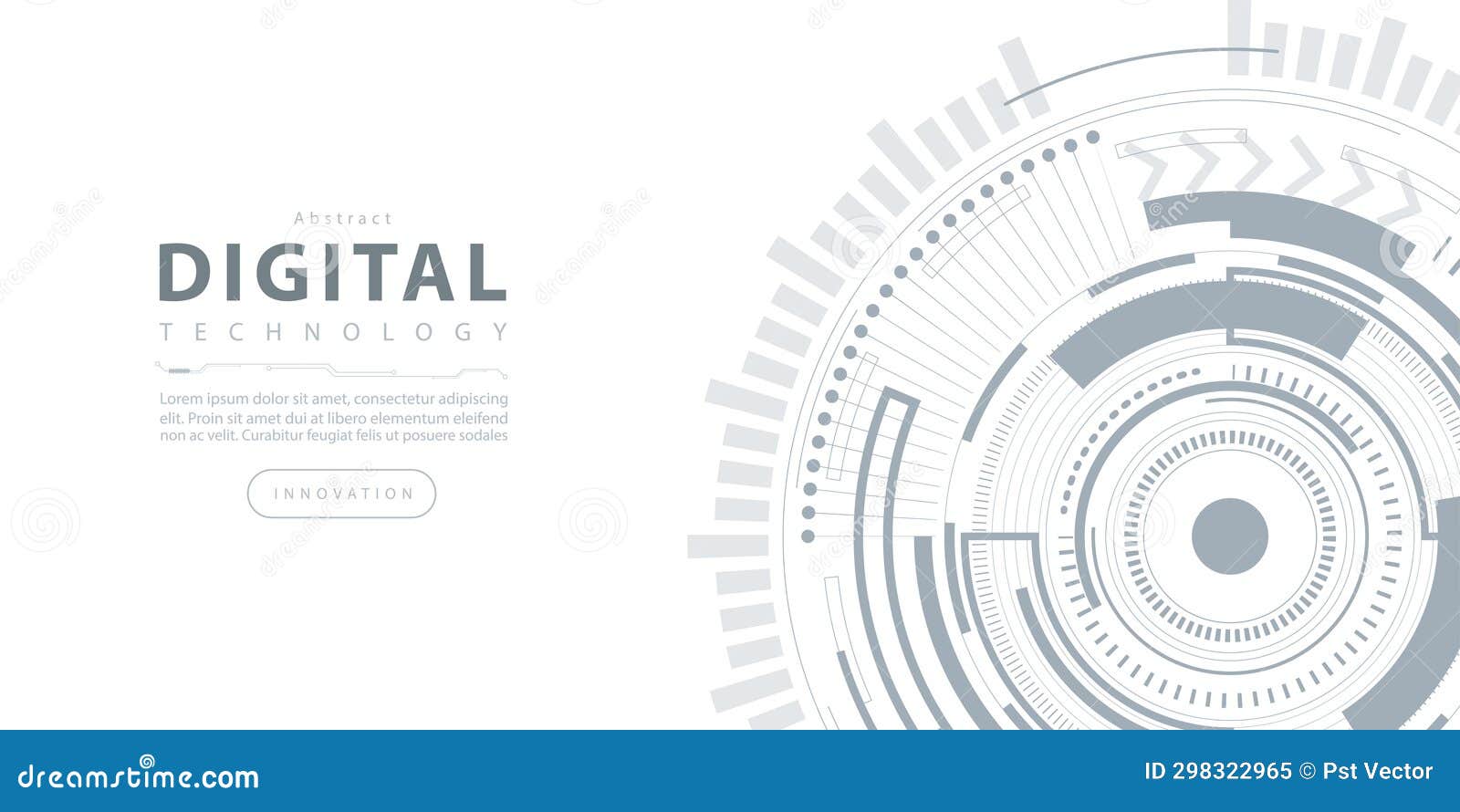 Abstract Digital Technology Futuristic Internet Network Speed ...