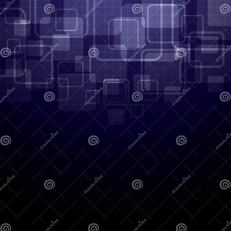 Abstract Technology on Violet Background Stock Vector - Illustration of ...
