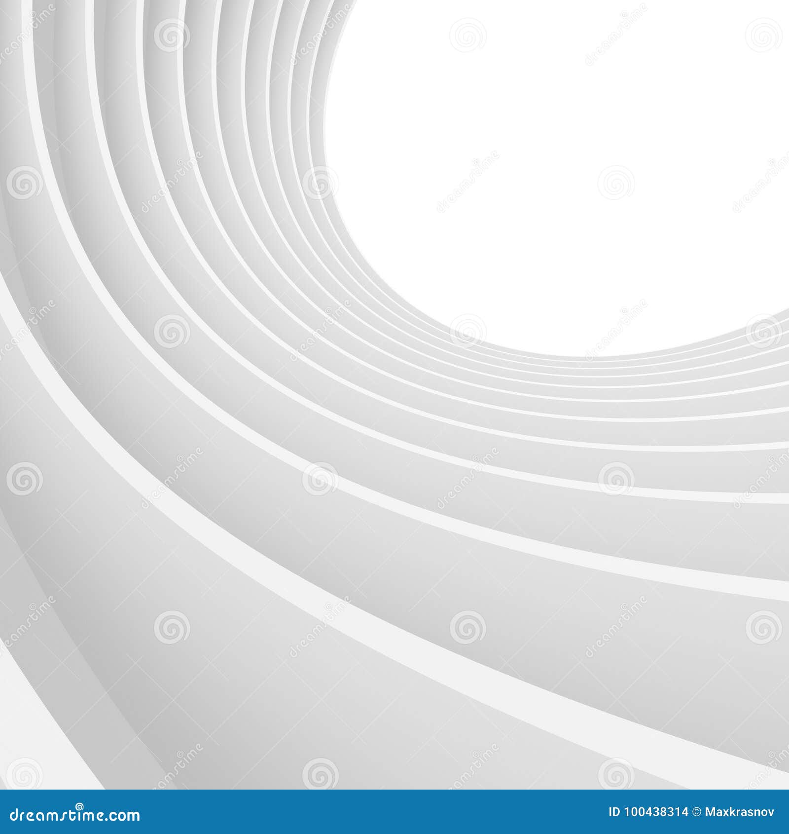 Technology Background White 3d