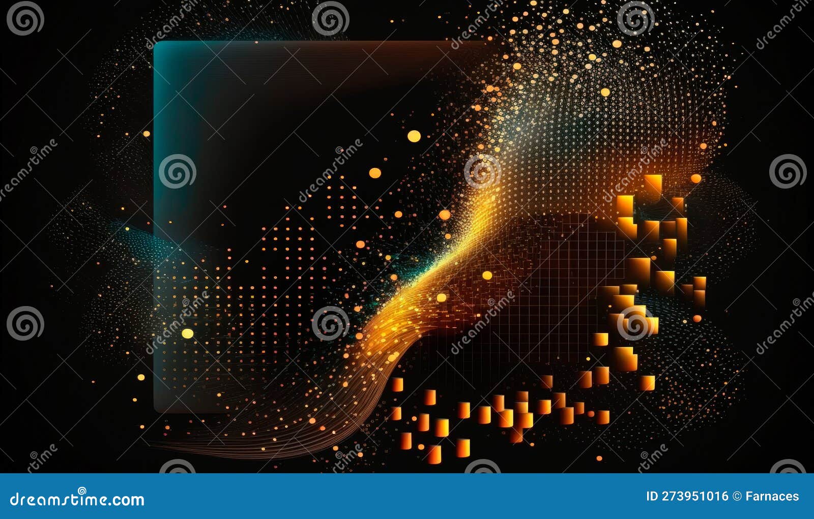 Abstract Techonology Background Stock Illustration - Illustration of ...