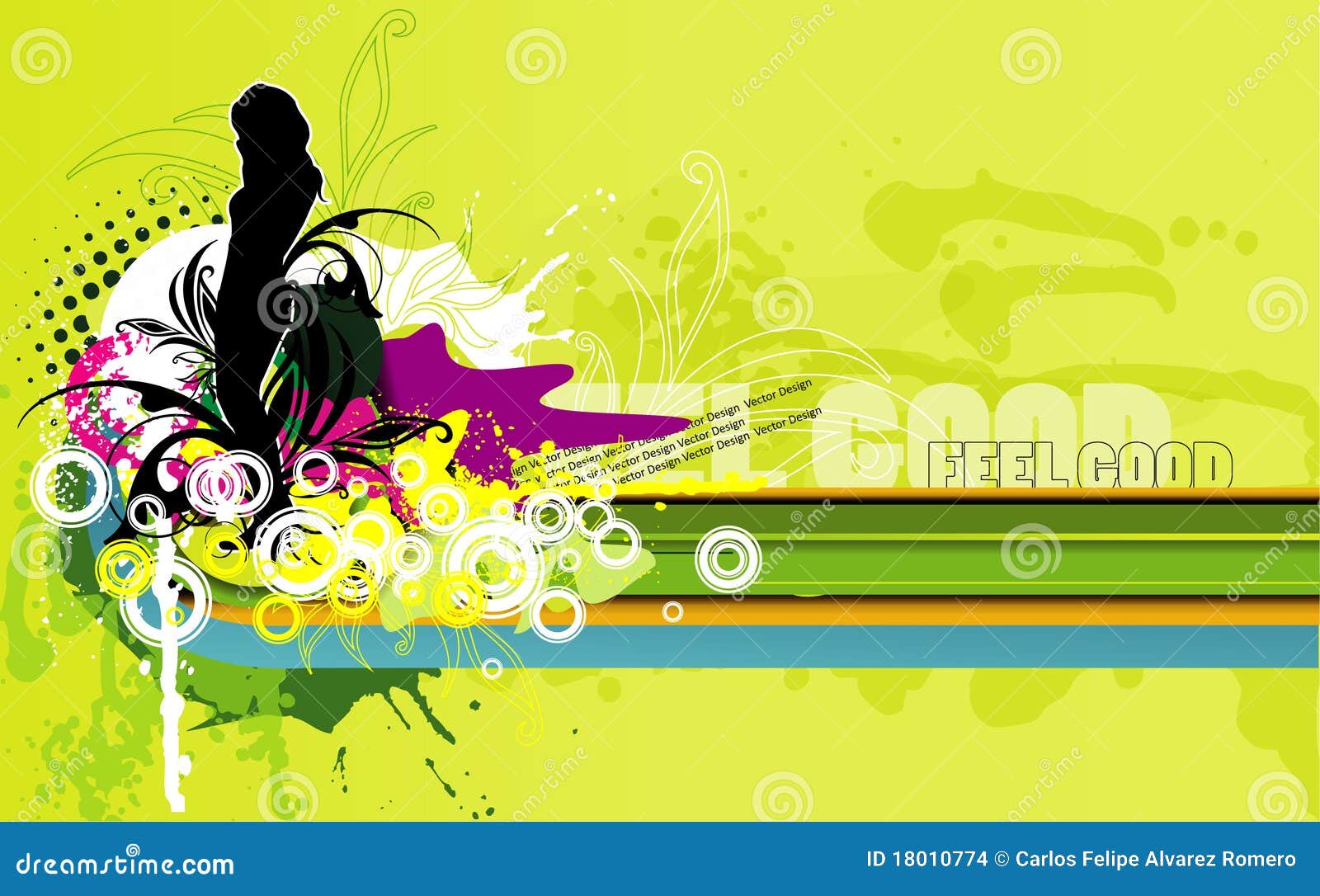 Abstract teen illustration stock vector. Illustration of modern - 18010774