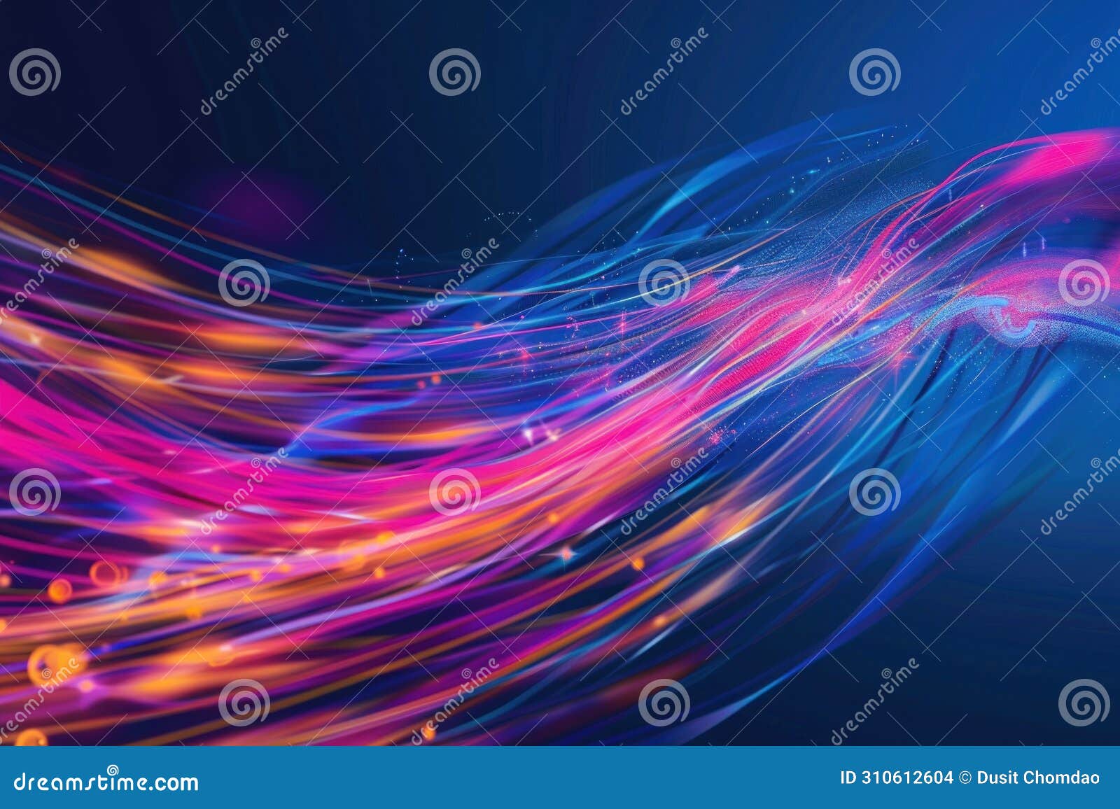 Abstract Telecom Technology Ultimate Connect Background. Generative AI ...