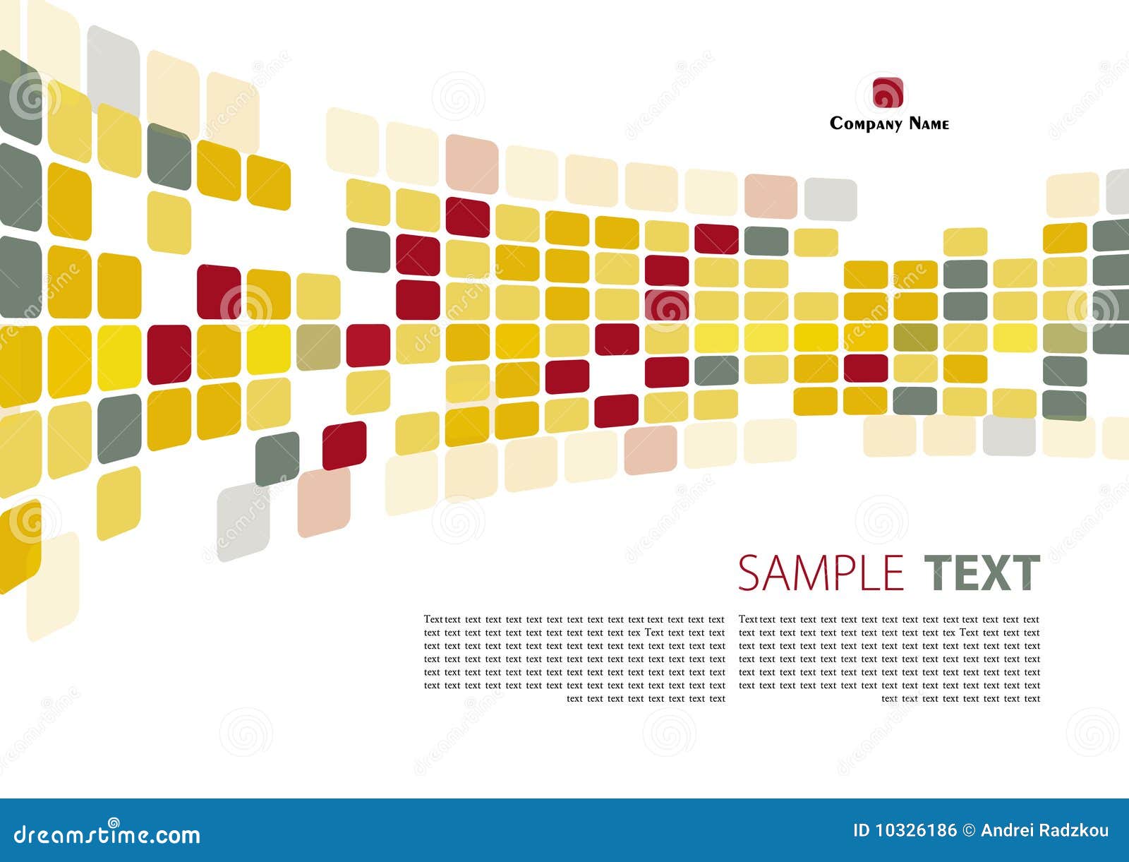 Abstract template stock vector. Illustration of style - 10326186