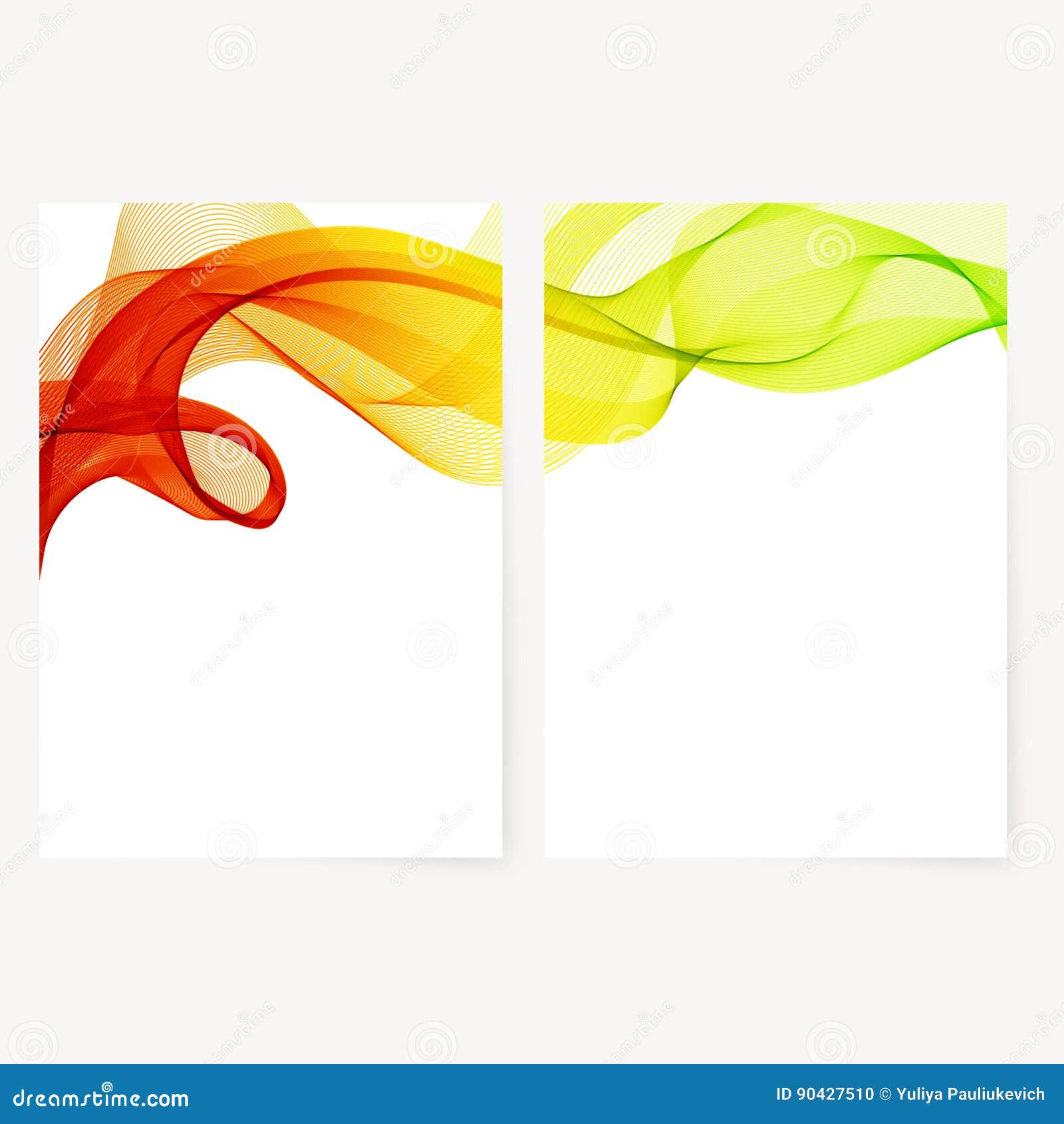 Abstract Template Color Flyer Stock Photo - Image of cover, page: 90427510