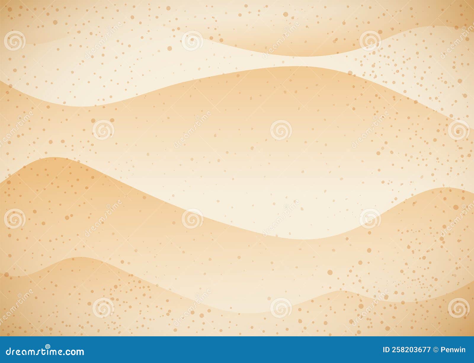 Abstract Template Design Like Dunes and Sand, Vector Illustration Stock ...