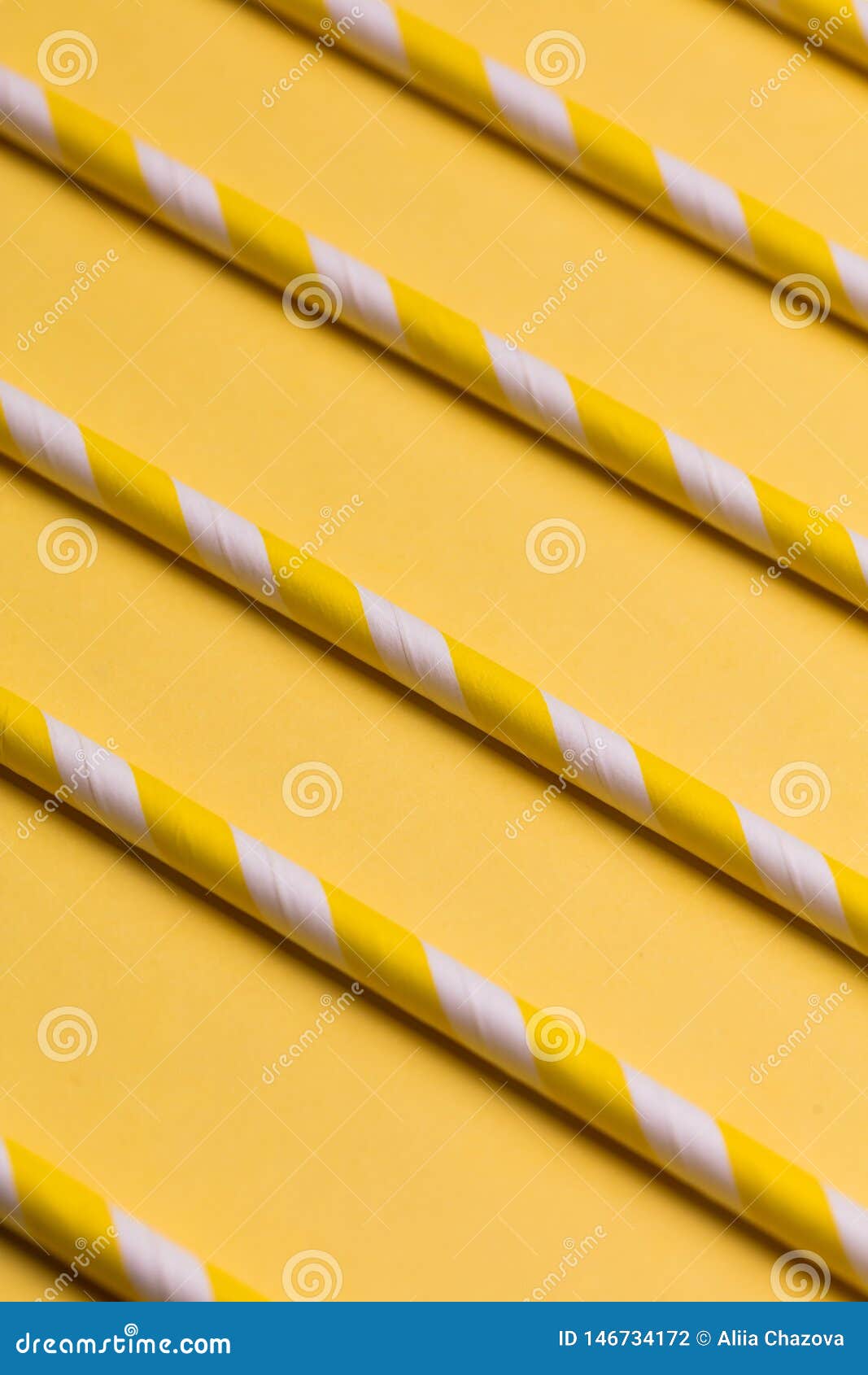 Abstract Template for Design. Yellow Sticks Lying Next To Each Other ...