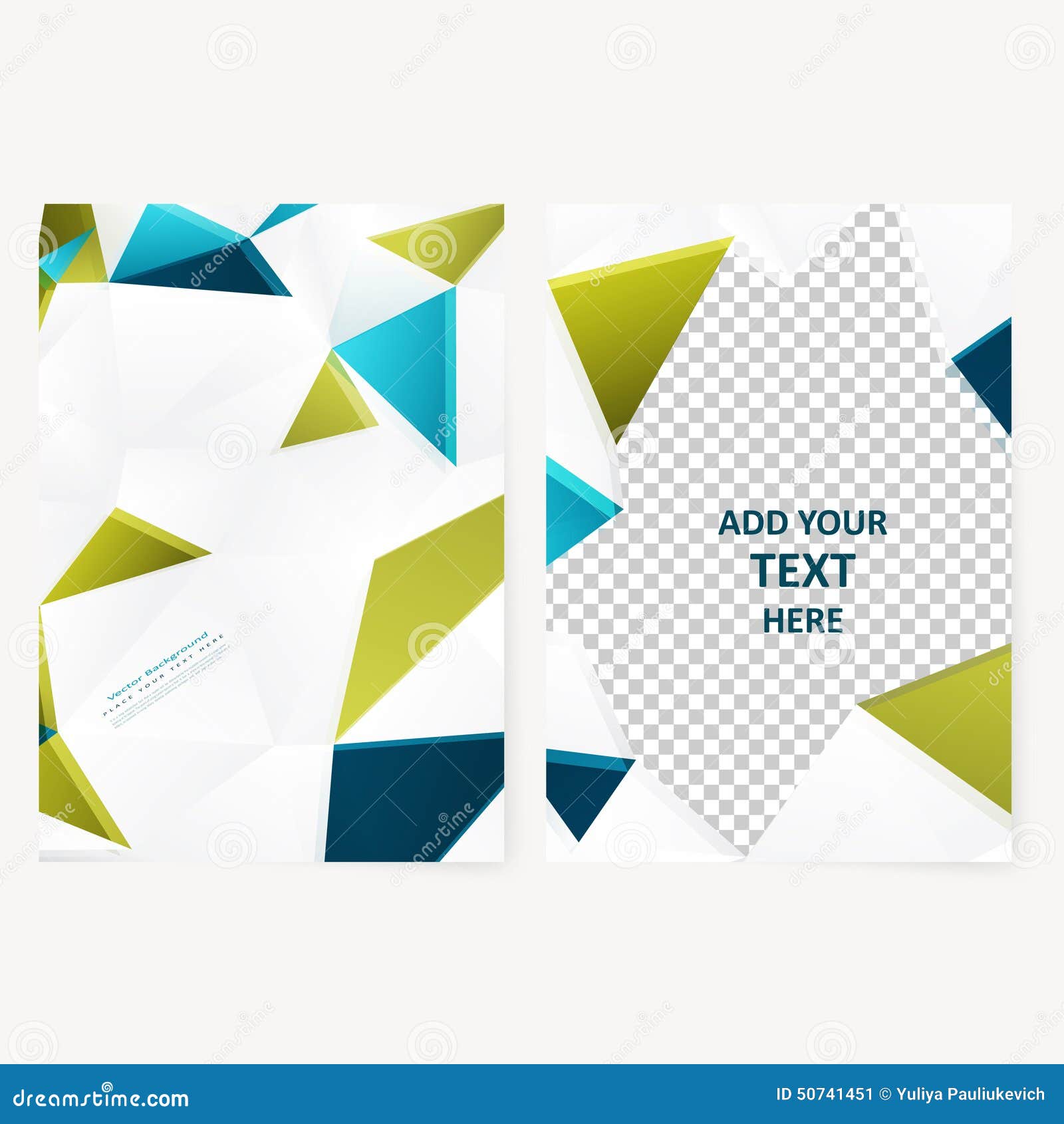 Abstract Template Geometric Flyer Stock Vector - Illustration of layout ...