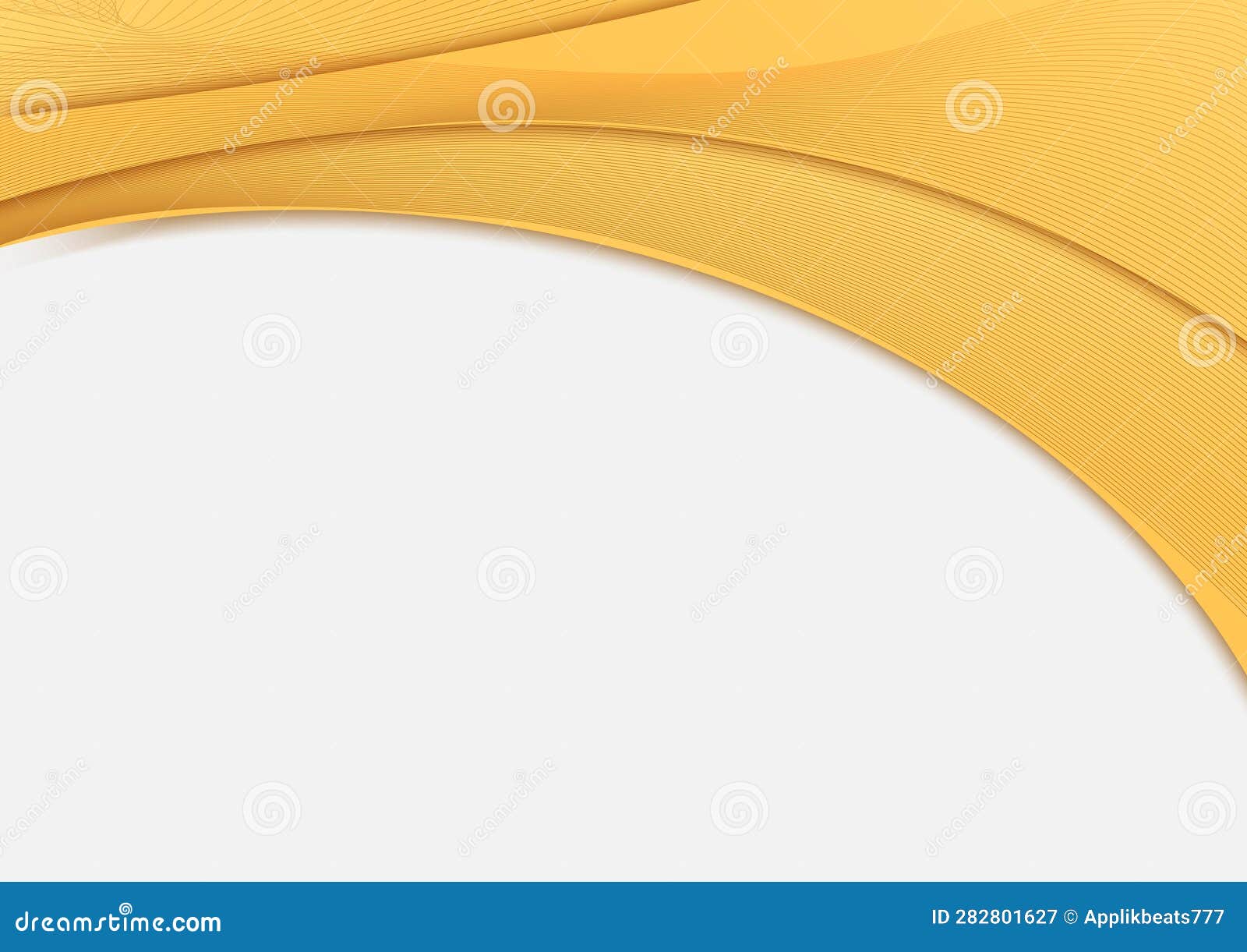 Abstract Template Header Yellow Curve with Line Elements Texture ...