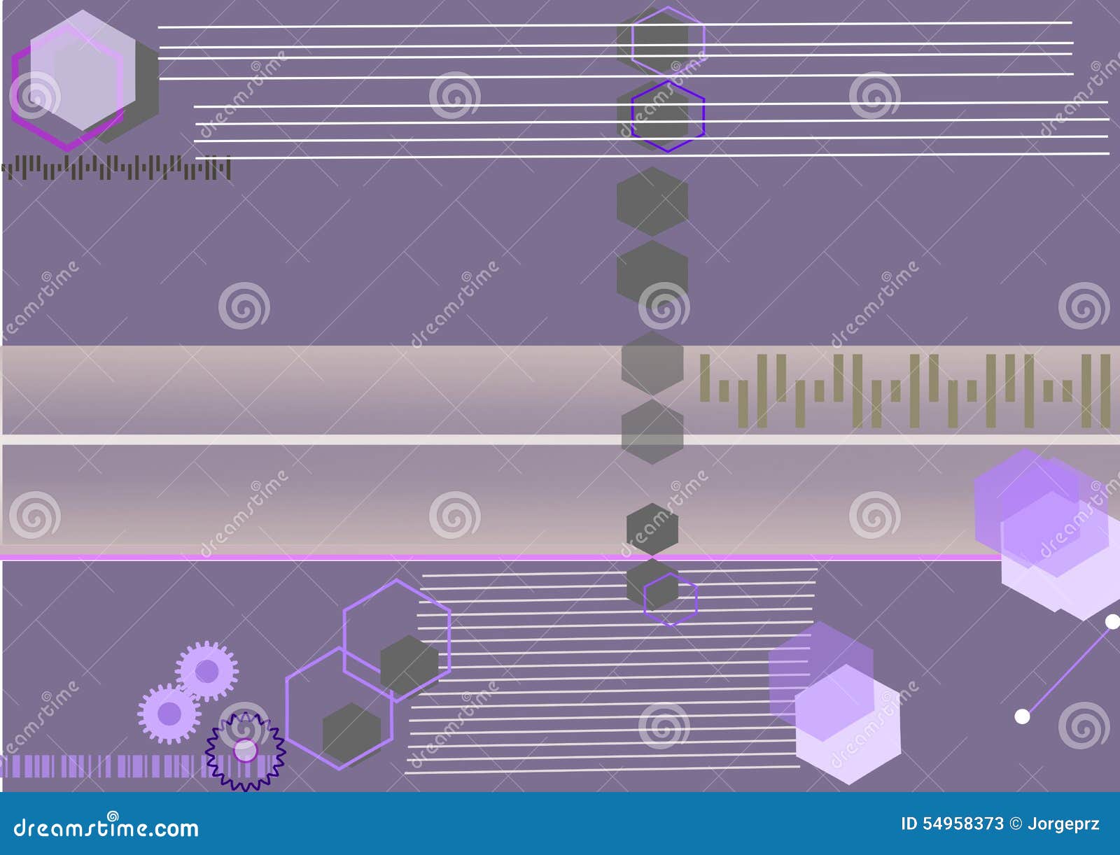 Abstract Template in Purple Stock Illustration - Illustration of ...