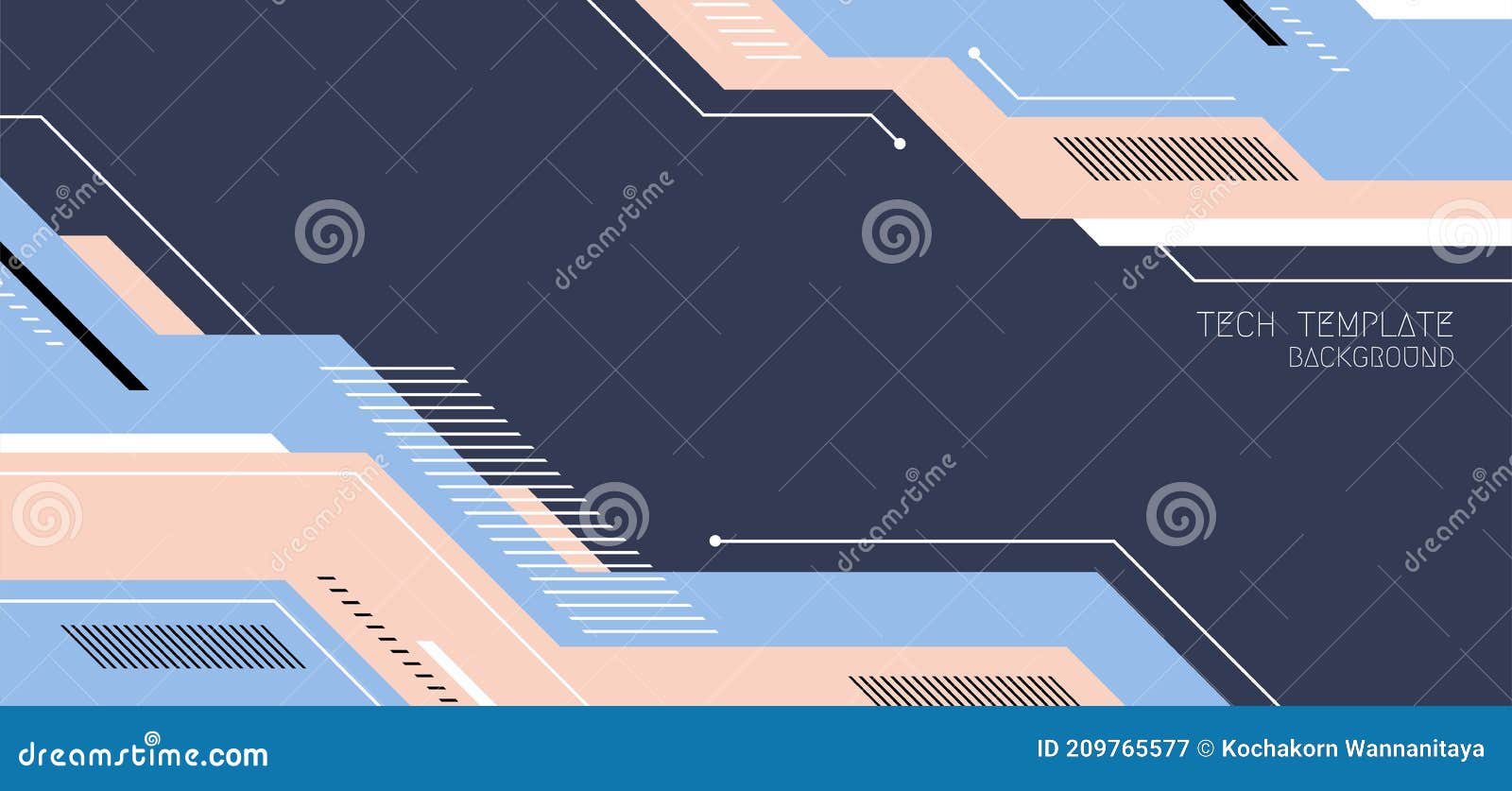 Abstract Template Vector of Header Minimal Design Tech Artwork ...