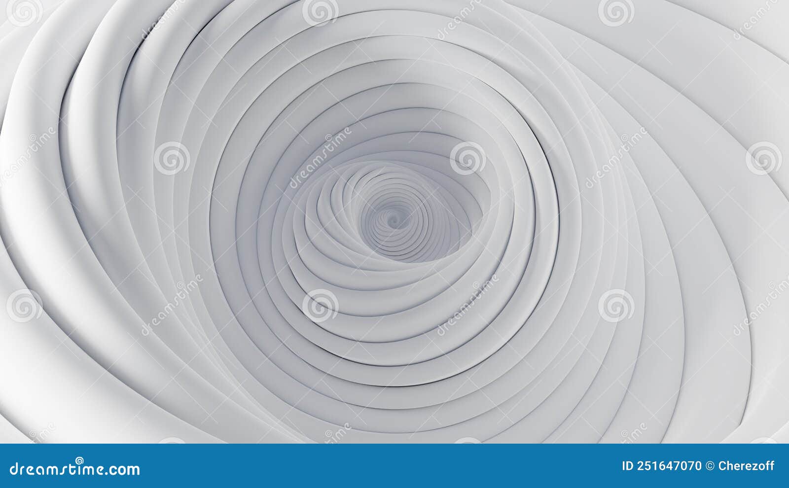 Abstract Template of White Circular Waves Stock Illustration ...