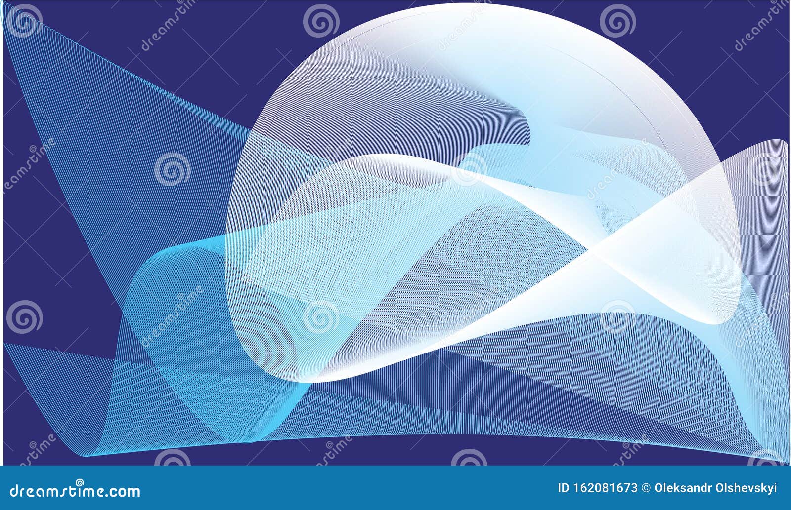 Abstract Templates with Curvy Lines Stock Vector - Illustration of ...