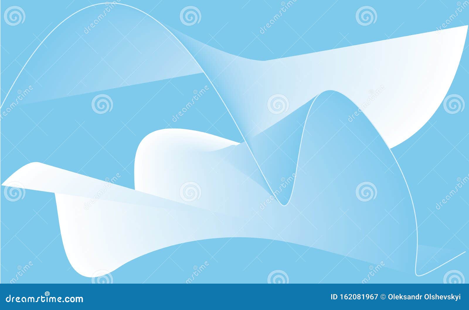 Abstract Templates with Curvy Lines Stock Vector - Illustration of ...