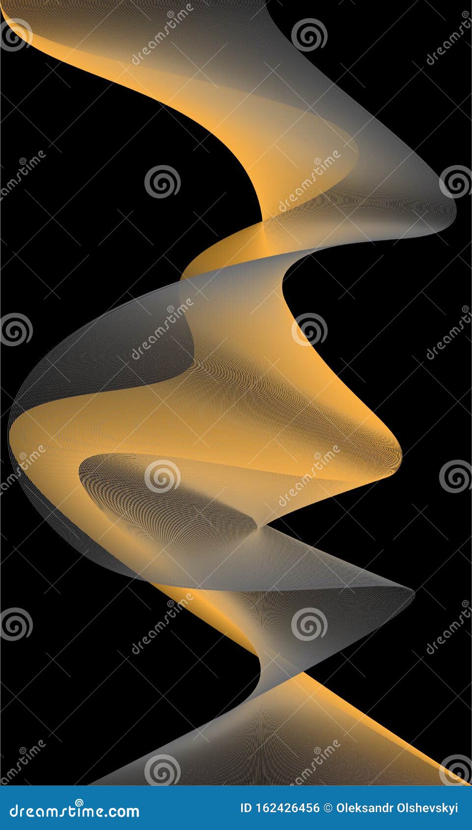 Abstract Templates with Curvy Lines Stock Vector - Illustration of ...