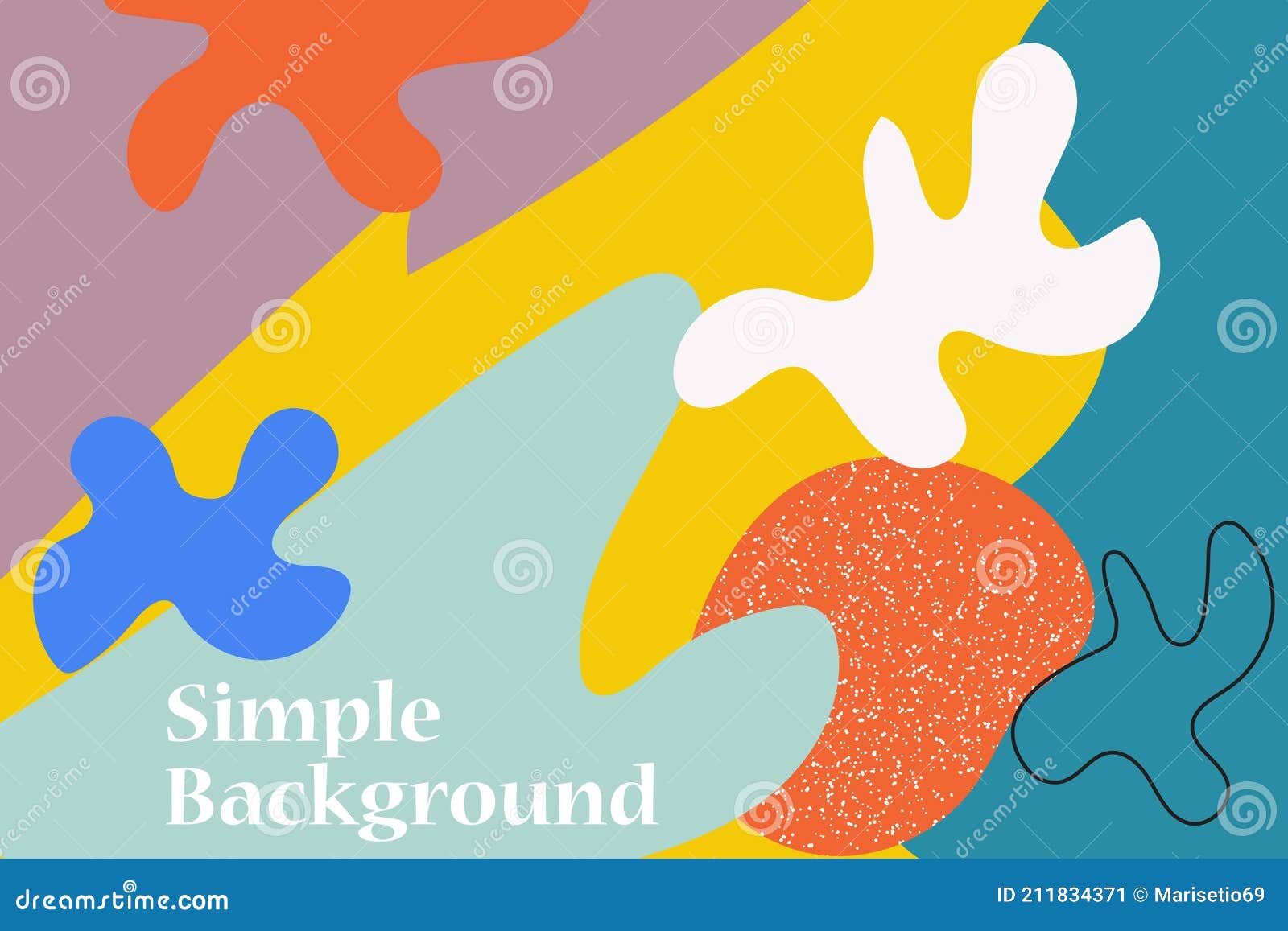 Abstract Temporary Art with Grain and Bright Colorfull. Can Use for ...