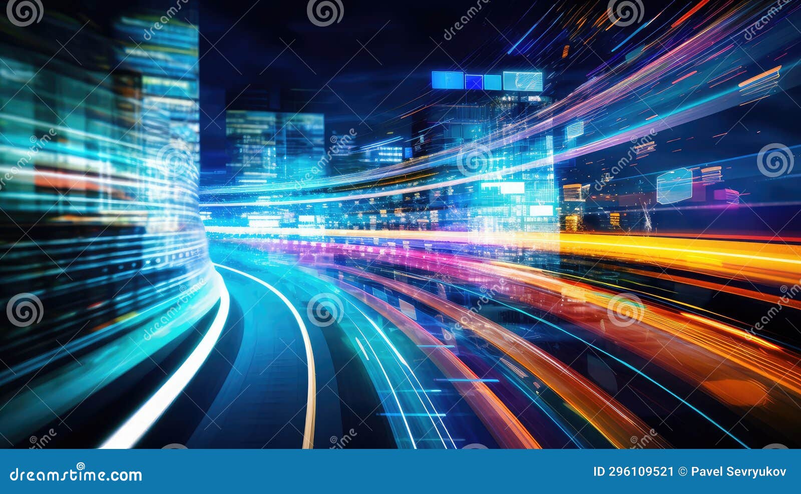 Abstract Terabyte Internet Speed Stock Image - Image of terabyte ...