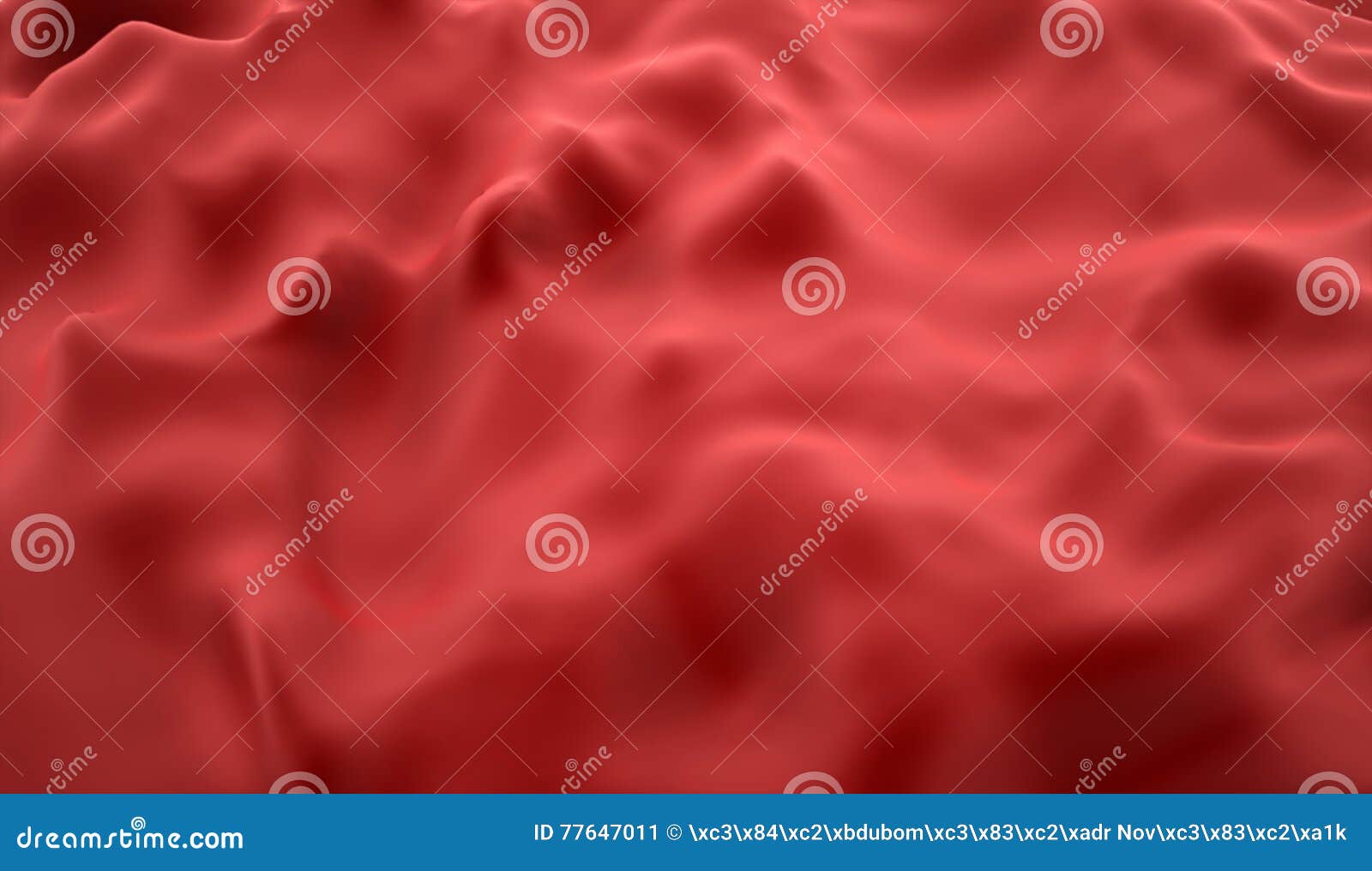 Abstract Terrain Concept Rendered Stock Illustration - Illustration of ...