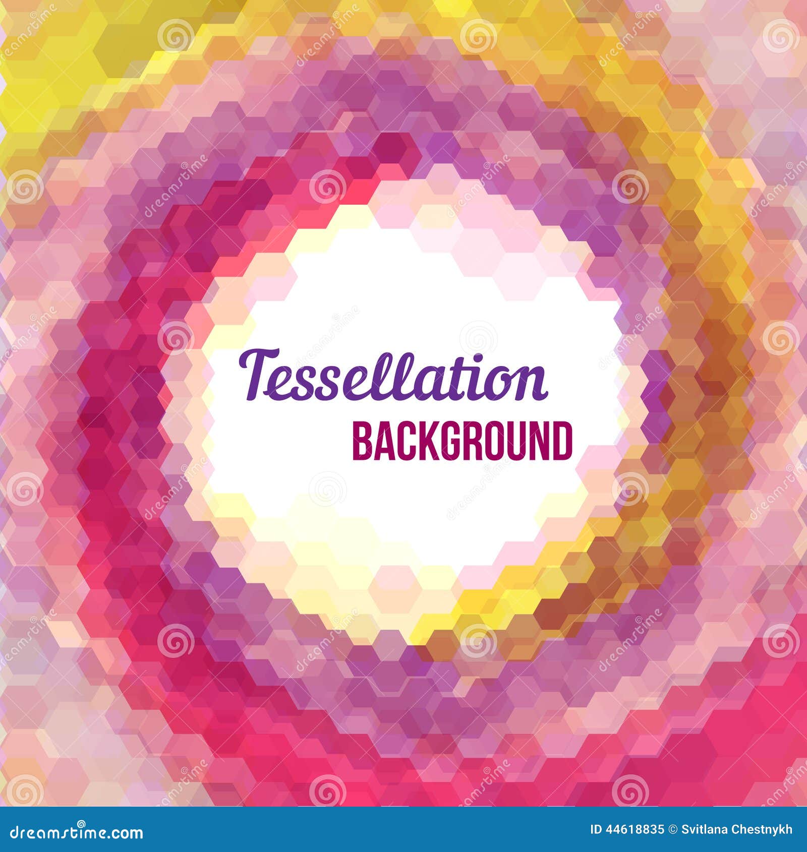 Abstract Tessellation Background Stock Vector - Illustration of optic ...