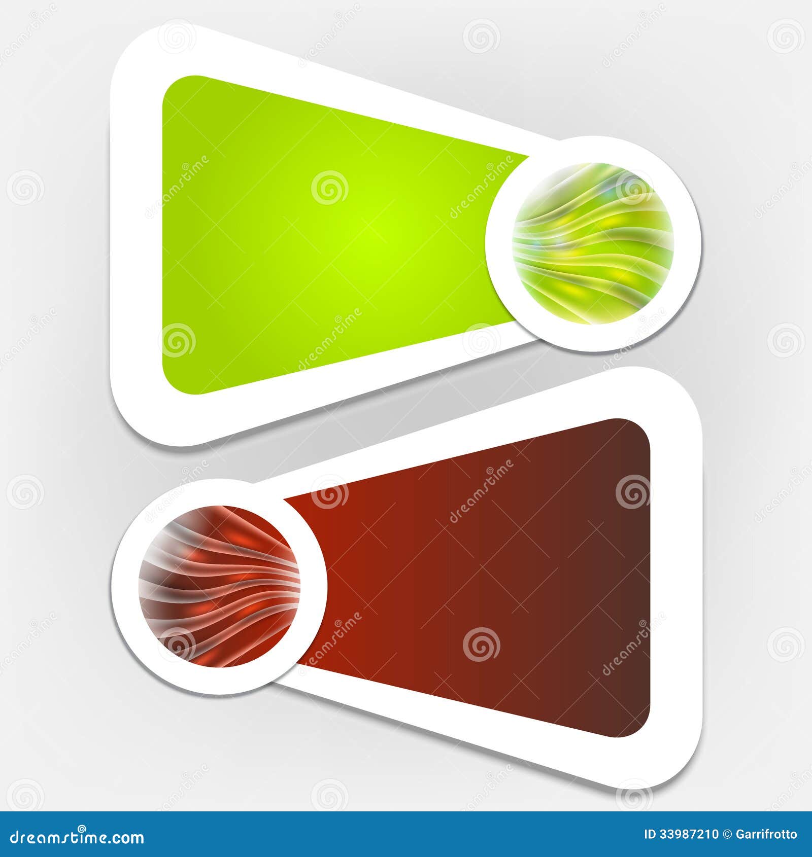 Abstract text box stock vector. Illustration of graphic - 33987210