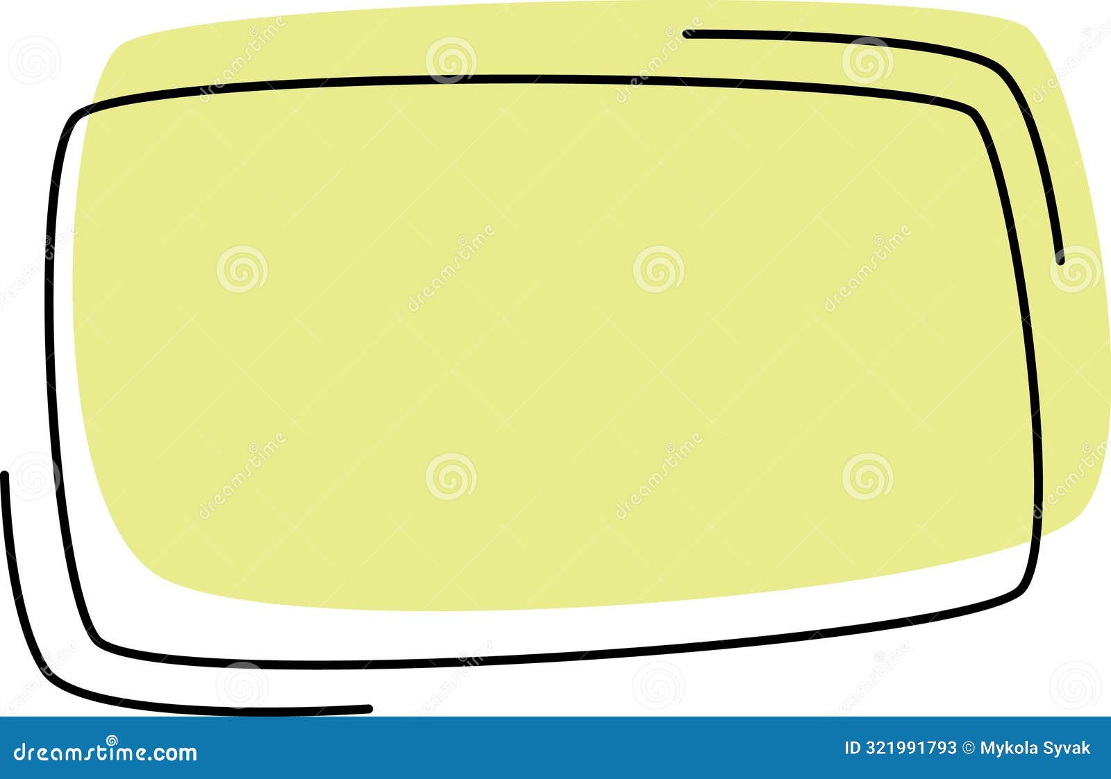 Abstract Text Box stock vector. Illustration of banner - 321991793