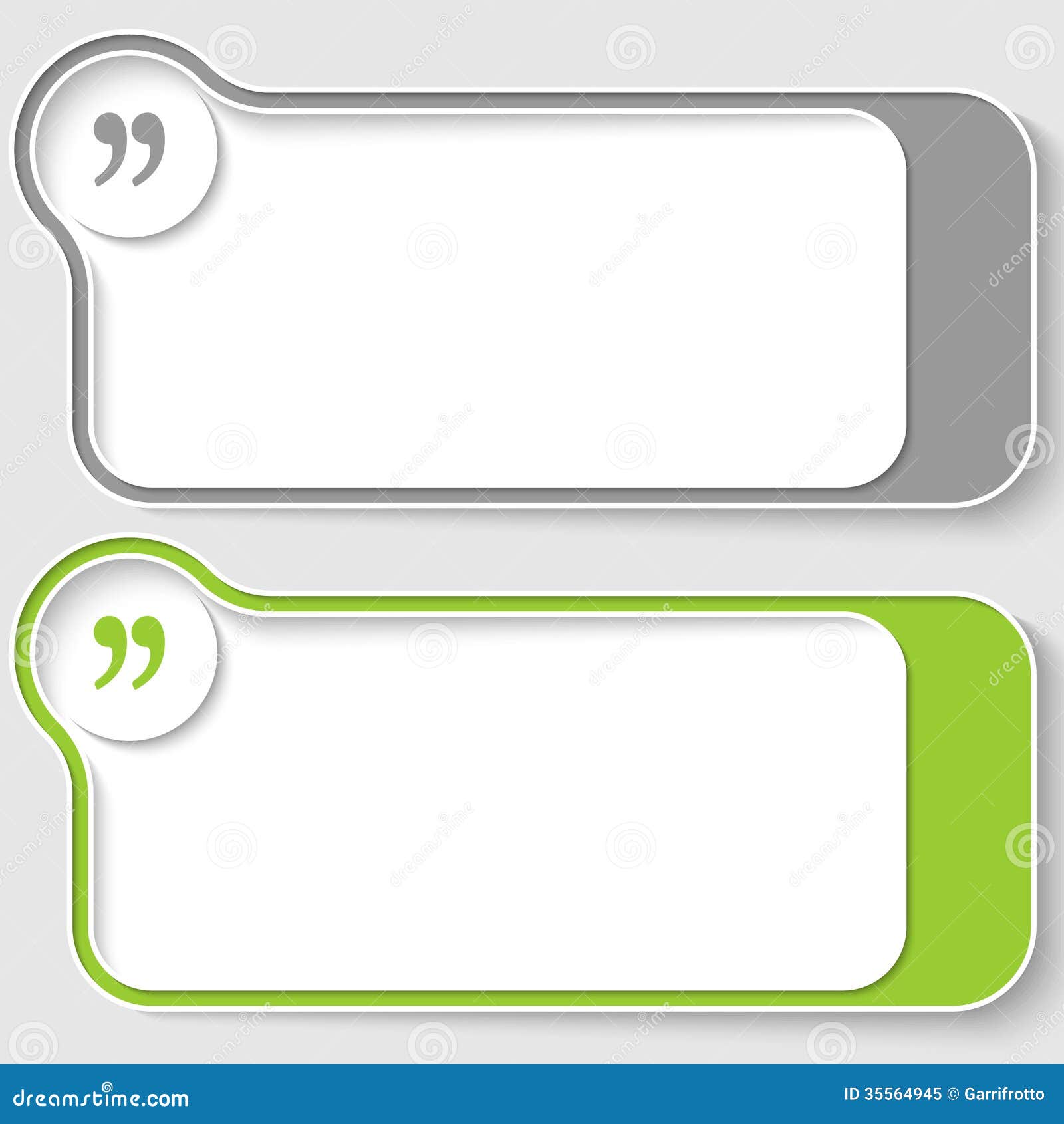 Abstract Text Boxes with Quotation Mark Stock Vector - Illustration of ... Abstract Text Boxes with Quotation Mark Stock Vector - Illustration of ...